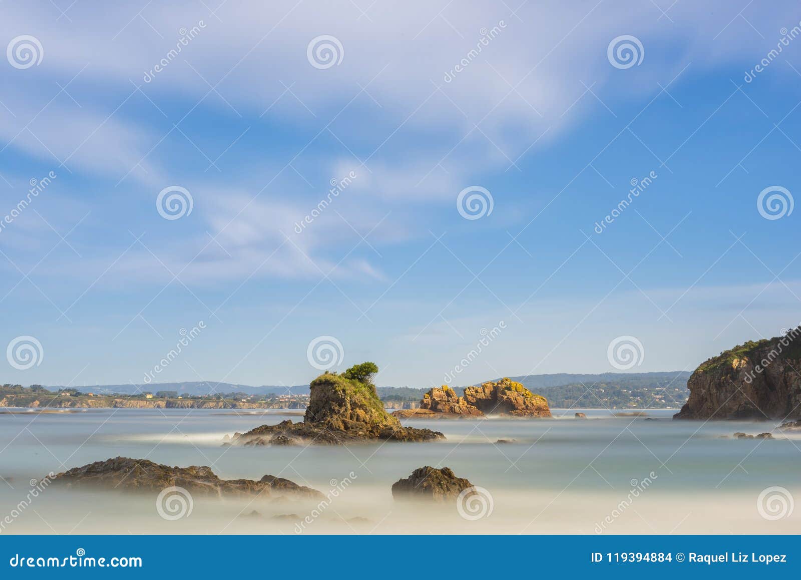Praia Sada De Veigue, La Coruna - Espanha Foto de Stock - Imagem de ...