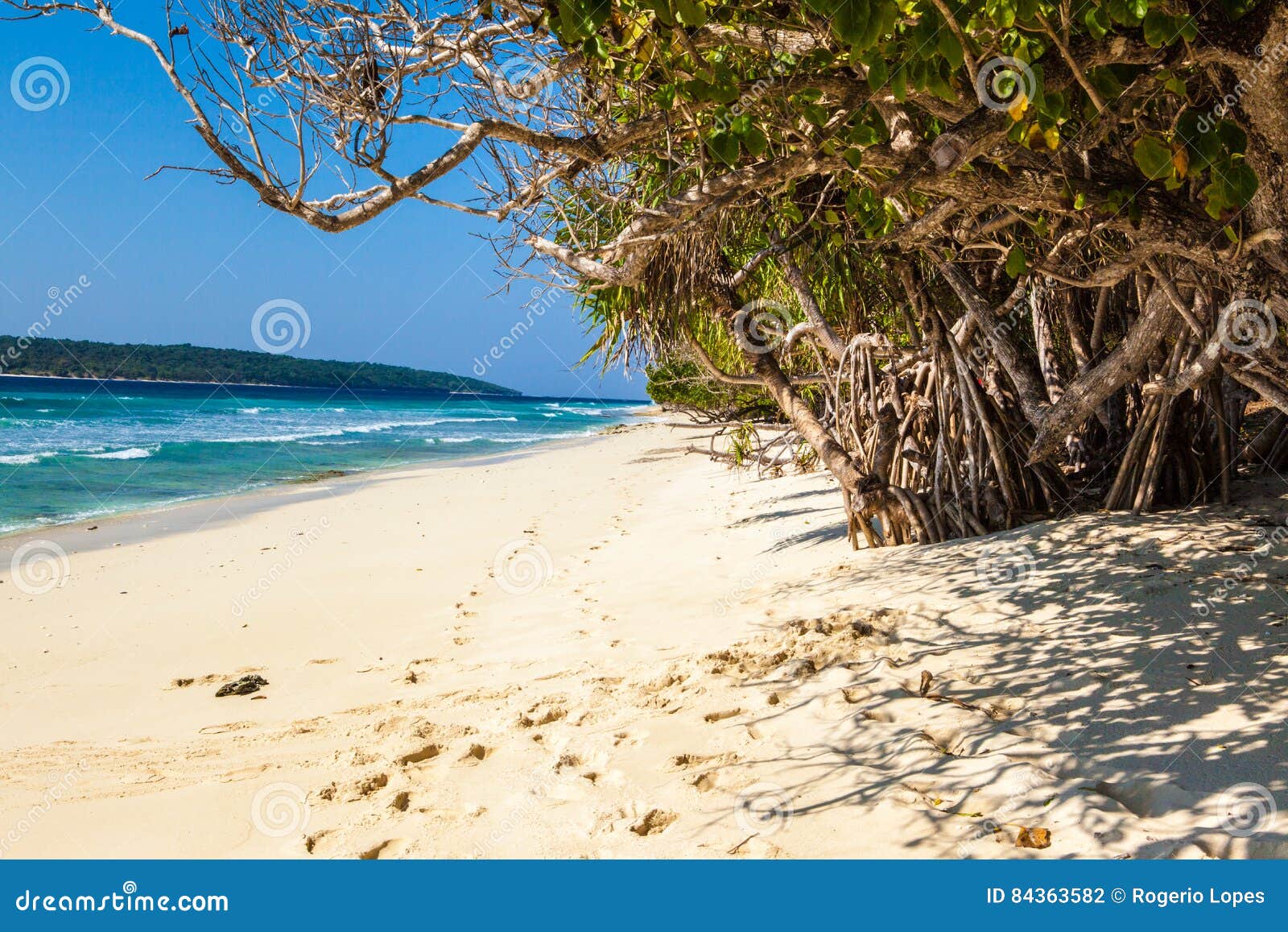 Praias Brancas Da Areia De Timor-Leste Foto de Stock - Imagem de praia ...