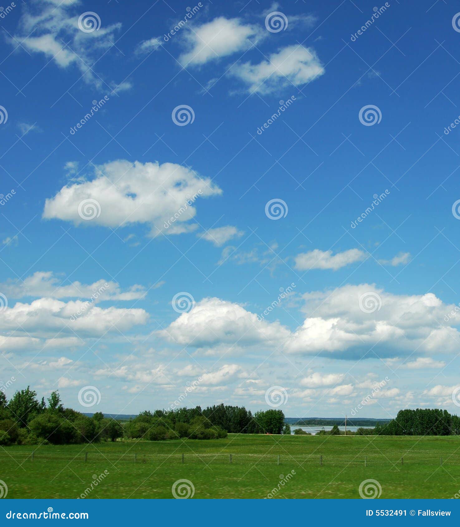 Prairie and blue sky stock image. Image of blue, travel - 5532491
