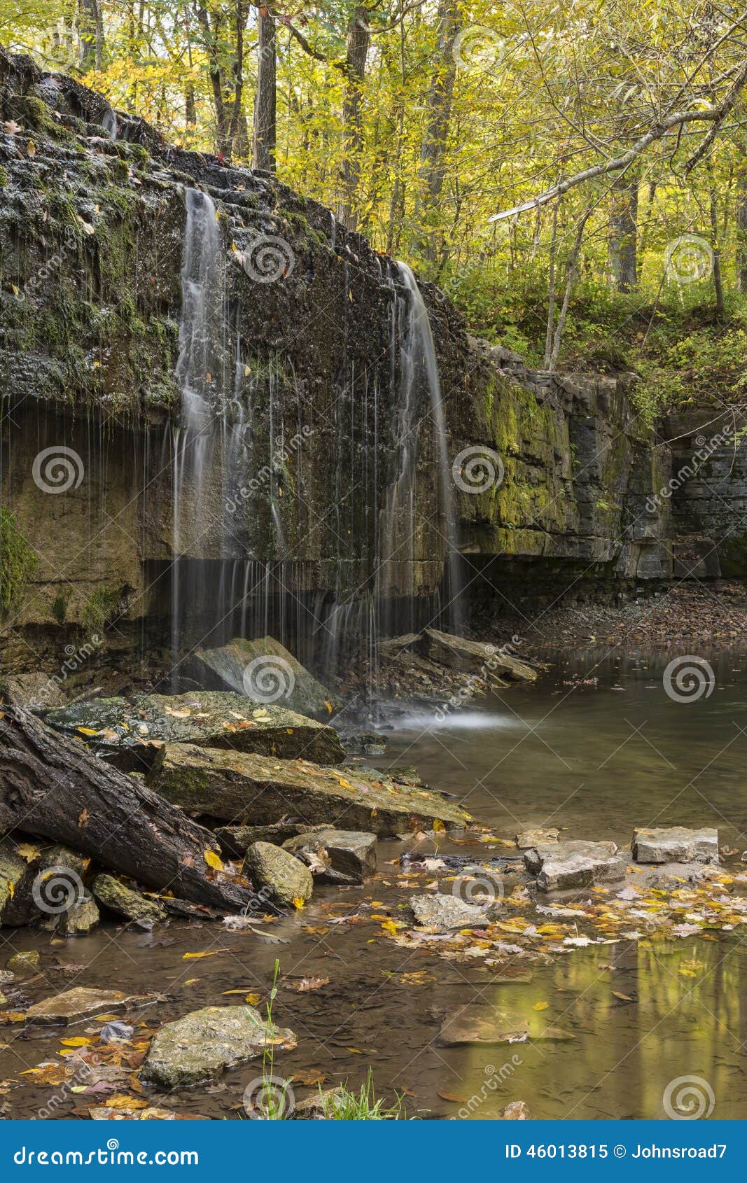Prairie Creek Falls stock image. Image of nerstrand, beauty - 46013815