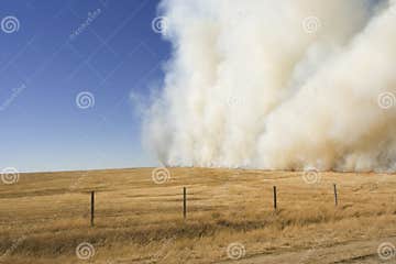 Prairie fire stock photo. Image of flame, prairie, summer - 1185042
