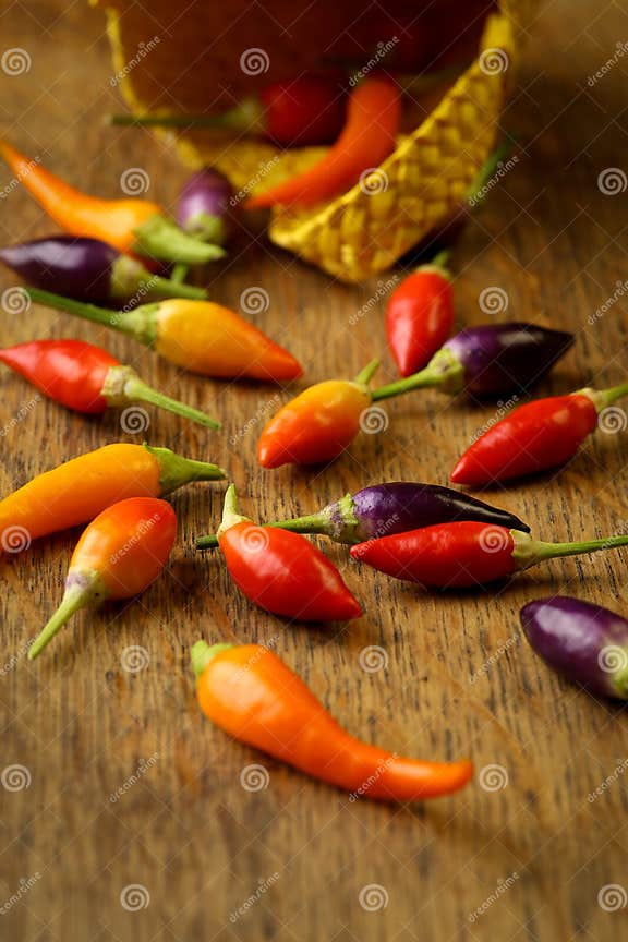 Prairie Fire Atomic Chilli, Heatwave Chilli Stock Image - Image of ...