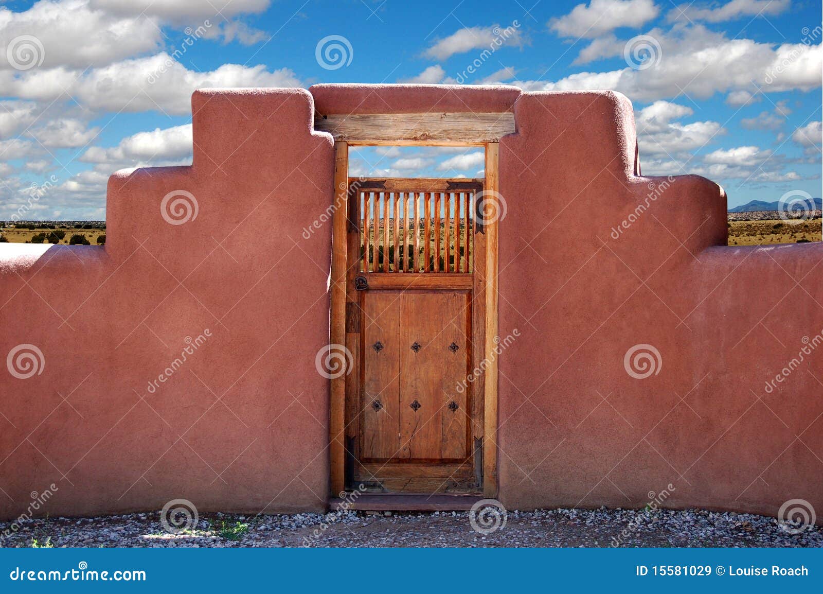 Prairie Gate stock image. Image of regional, blue, style - 15581029