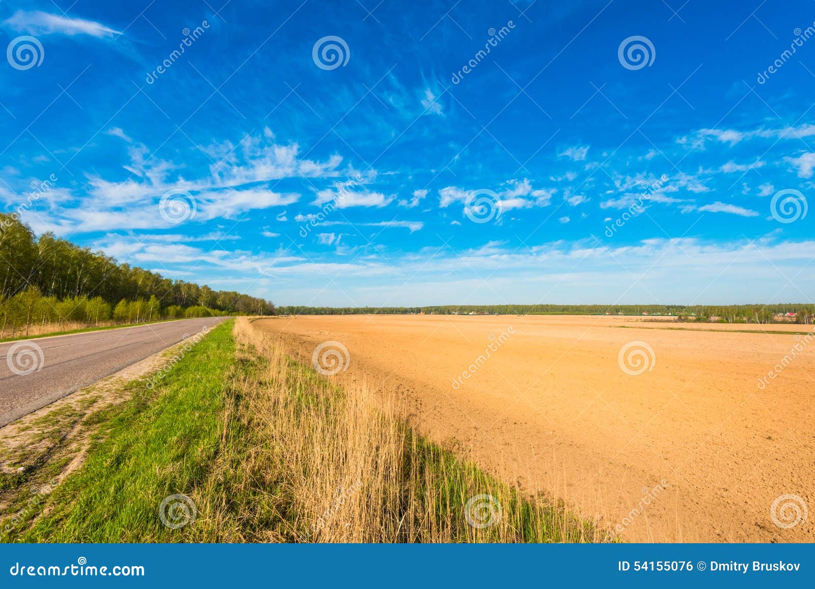 Prairie landscape and sky stock photo. Image of heavens - 54155076