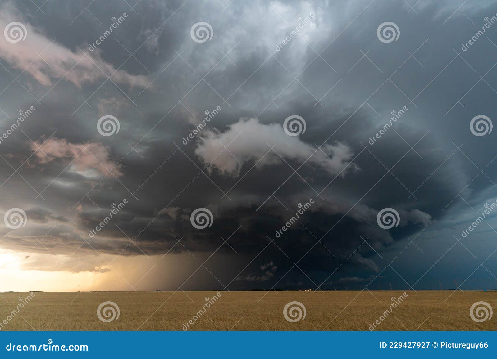 Prairie Storm Canada stock image. Image of summer, outside - 229427927