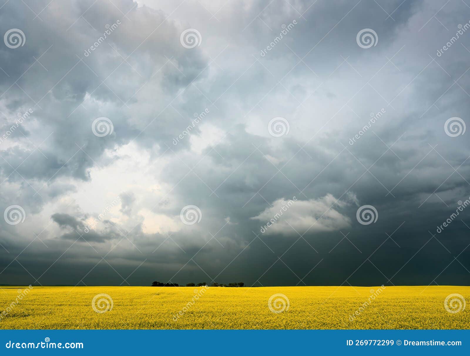 Prairie Storm Clouds stock image. Image of weather, prairie - 269772299