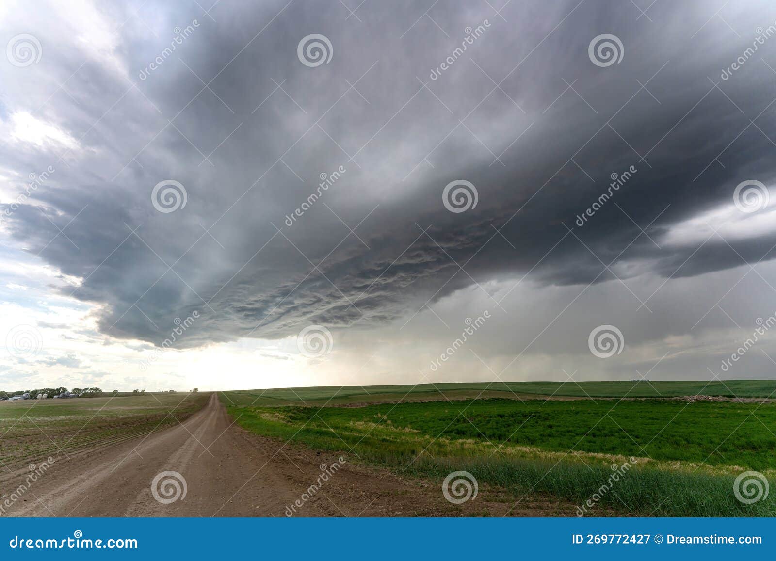 Prairie Storm Clouds stock image. Image of storm, prairies - 269772427