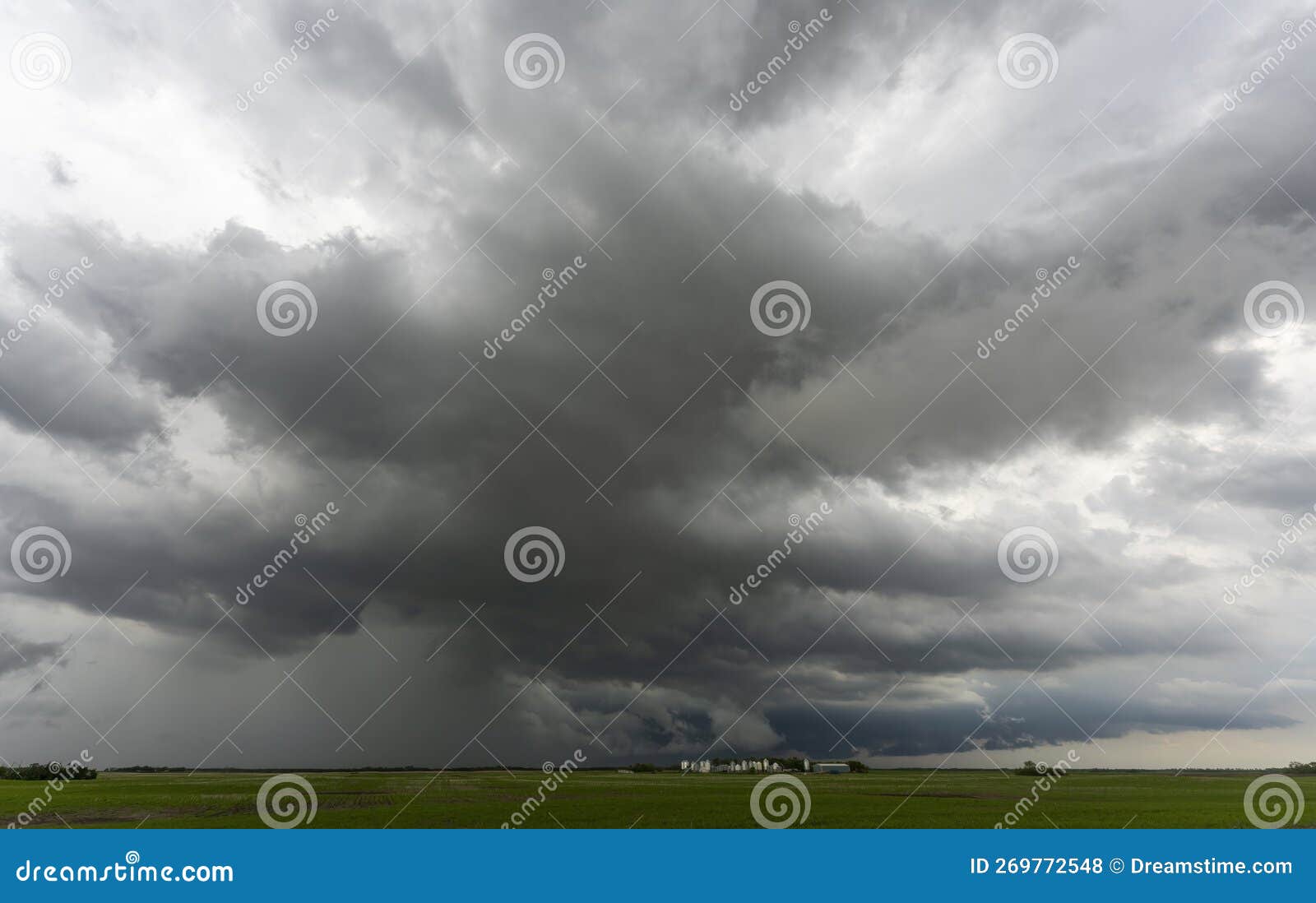 Prairie Storm Clouds stock photo. Image of stormy, storms - 269772548