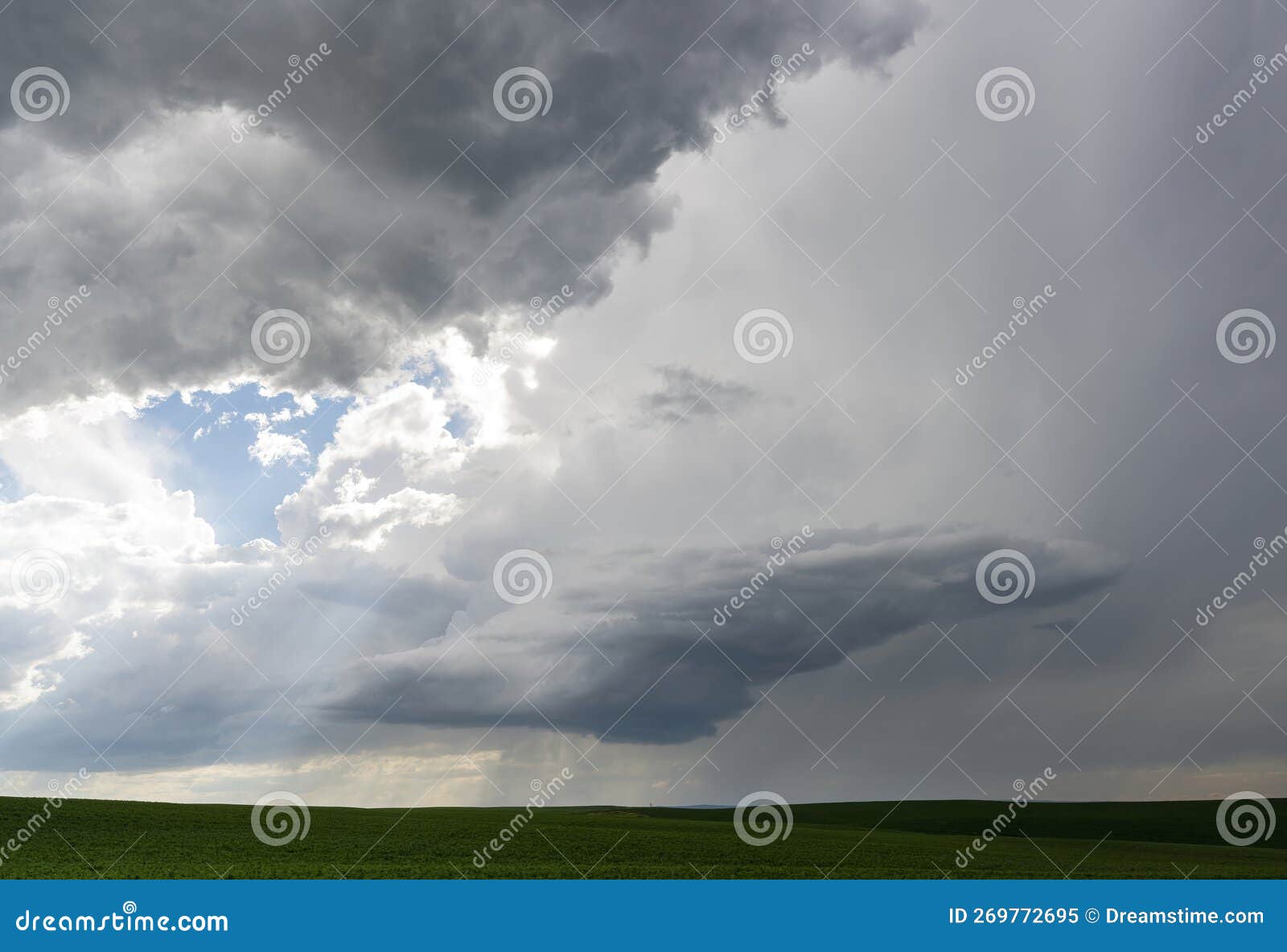 Prairie Storm Clouds stock image. Image of storm, prairie - 269772695