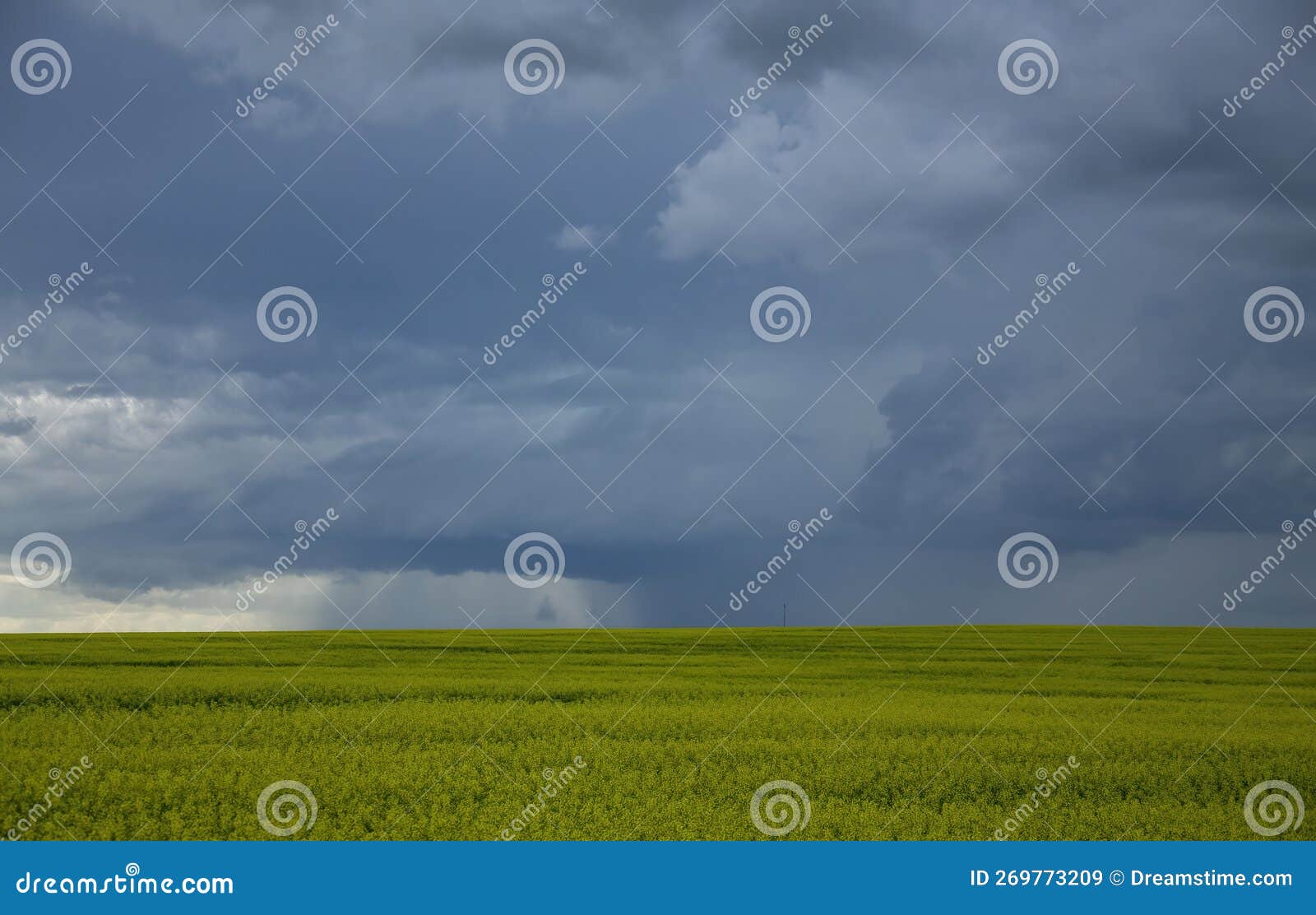 Prairie Storm Clouds stock image. Image of prairies - 269773209