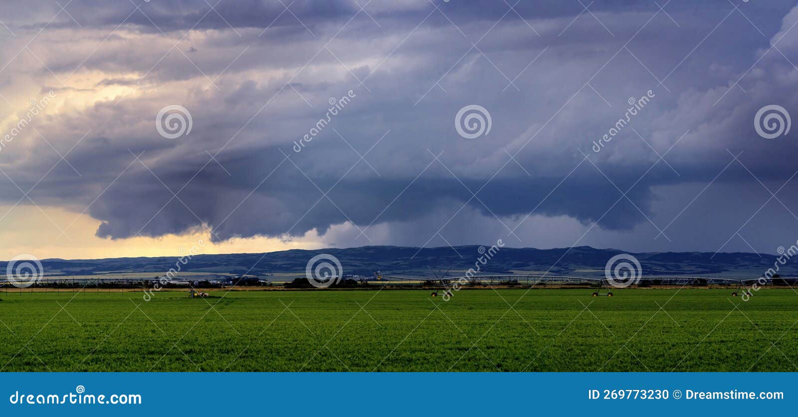 Prairie Storm Clouds stock photo. Image of extreme, storm - 269773230
