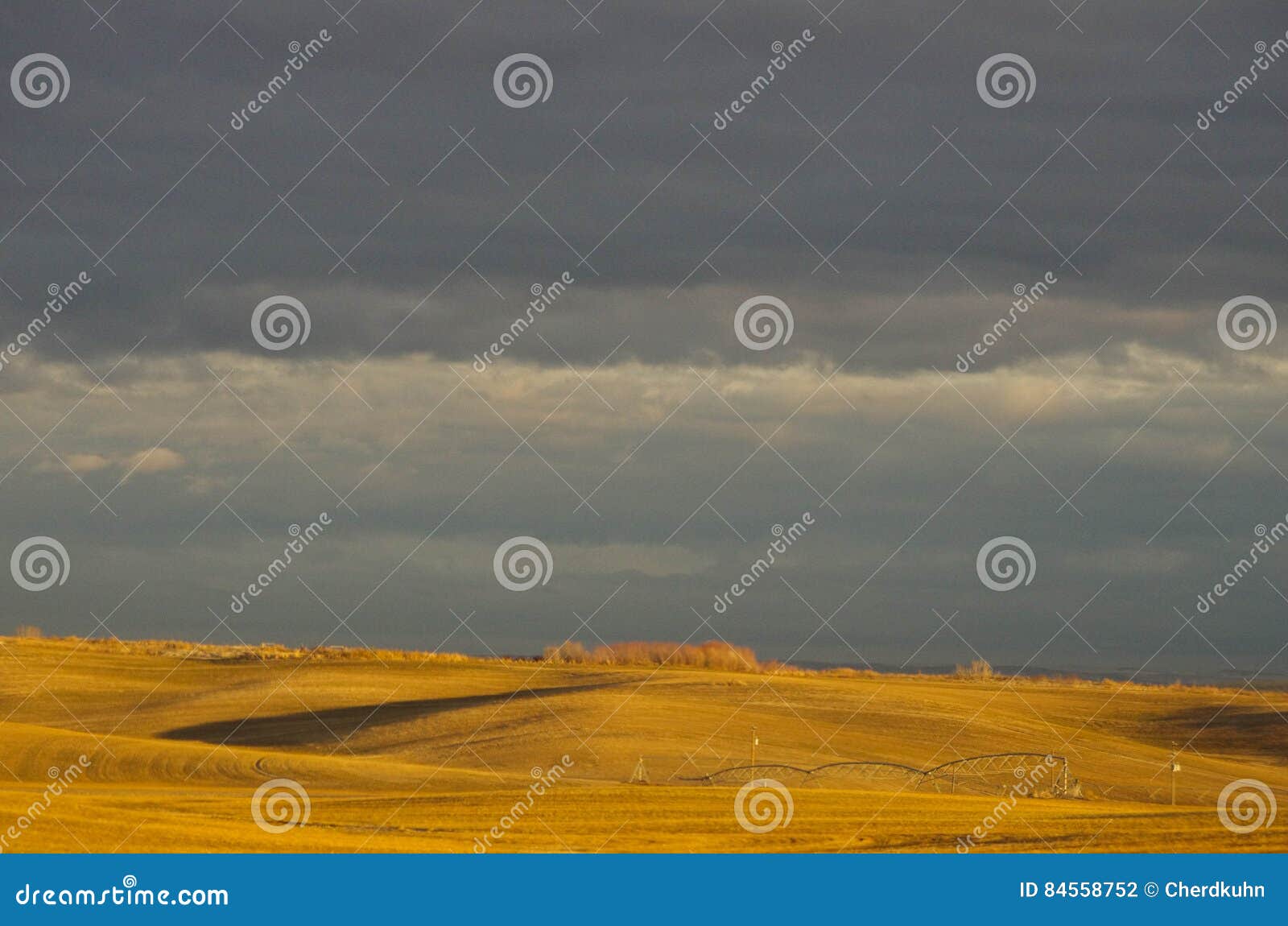 Prairie Storm stock photo. Image of lightening, dangerous - 84558752