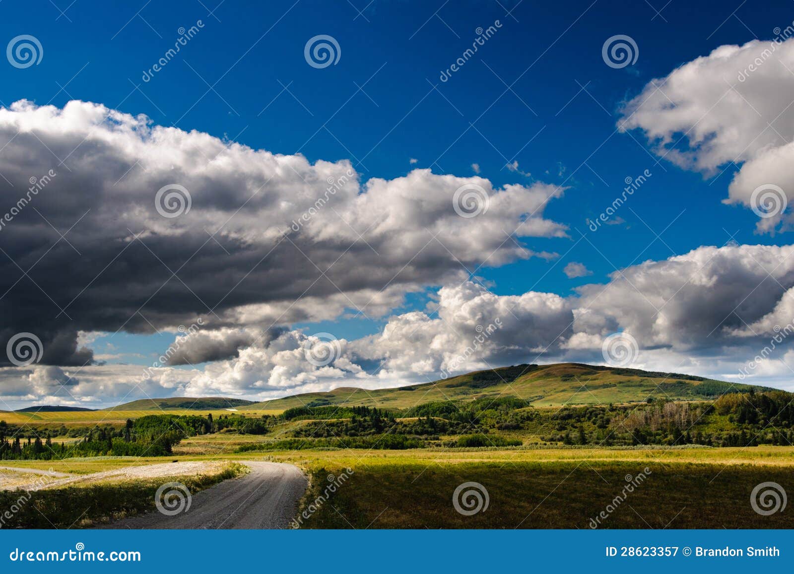 Prairie Views stock image. Image of horizon, field, autumn - 28623357