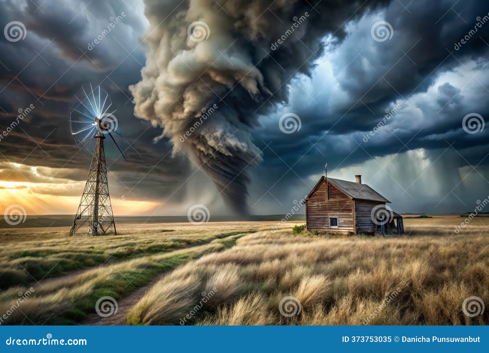 Storm, Dust Cloud And Volcano Eruption 2D Cartoon Objects Vector ...