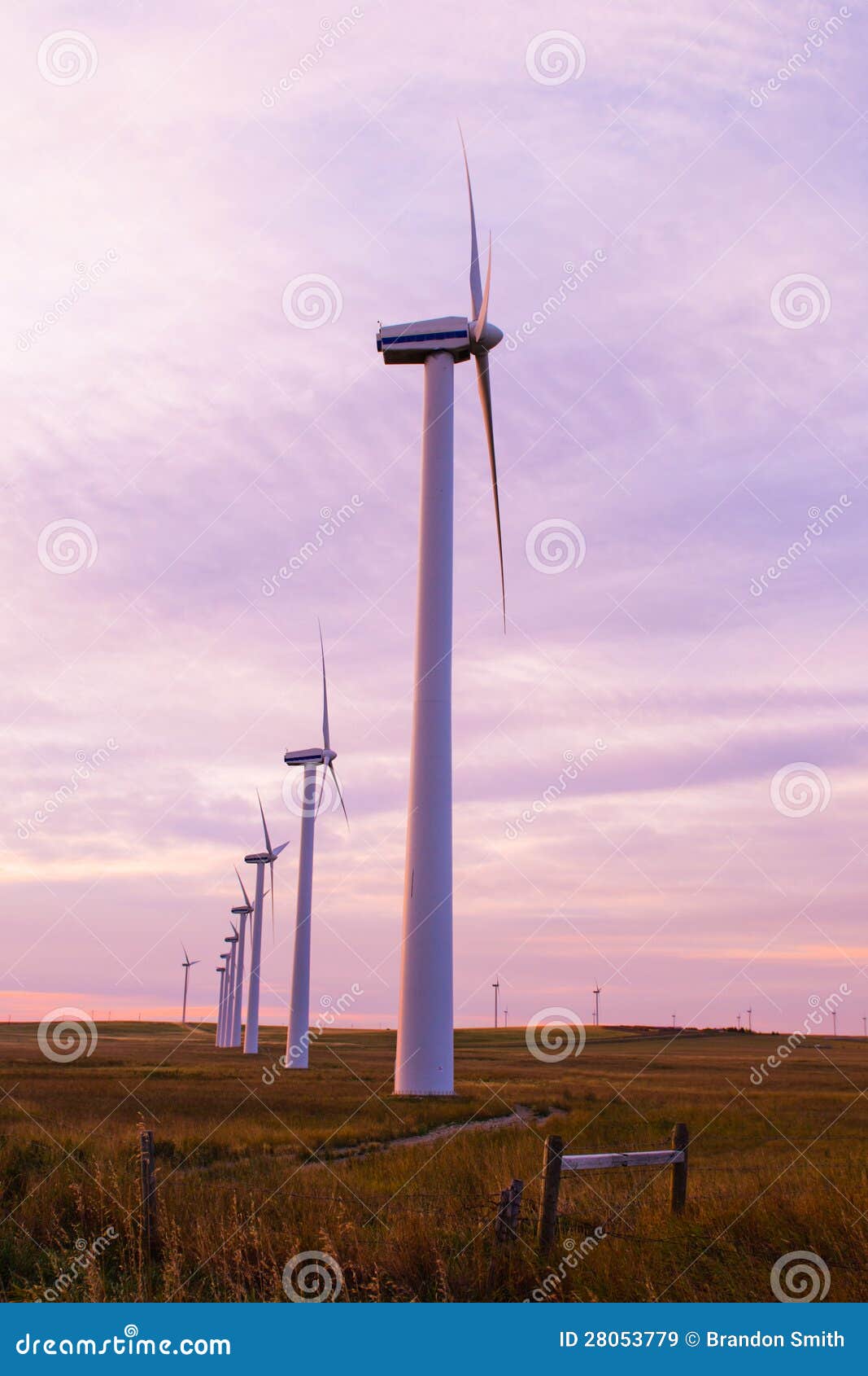 Prairie Windmills stock image. Image of nature, field - 28053779
