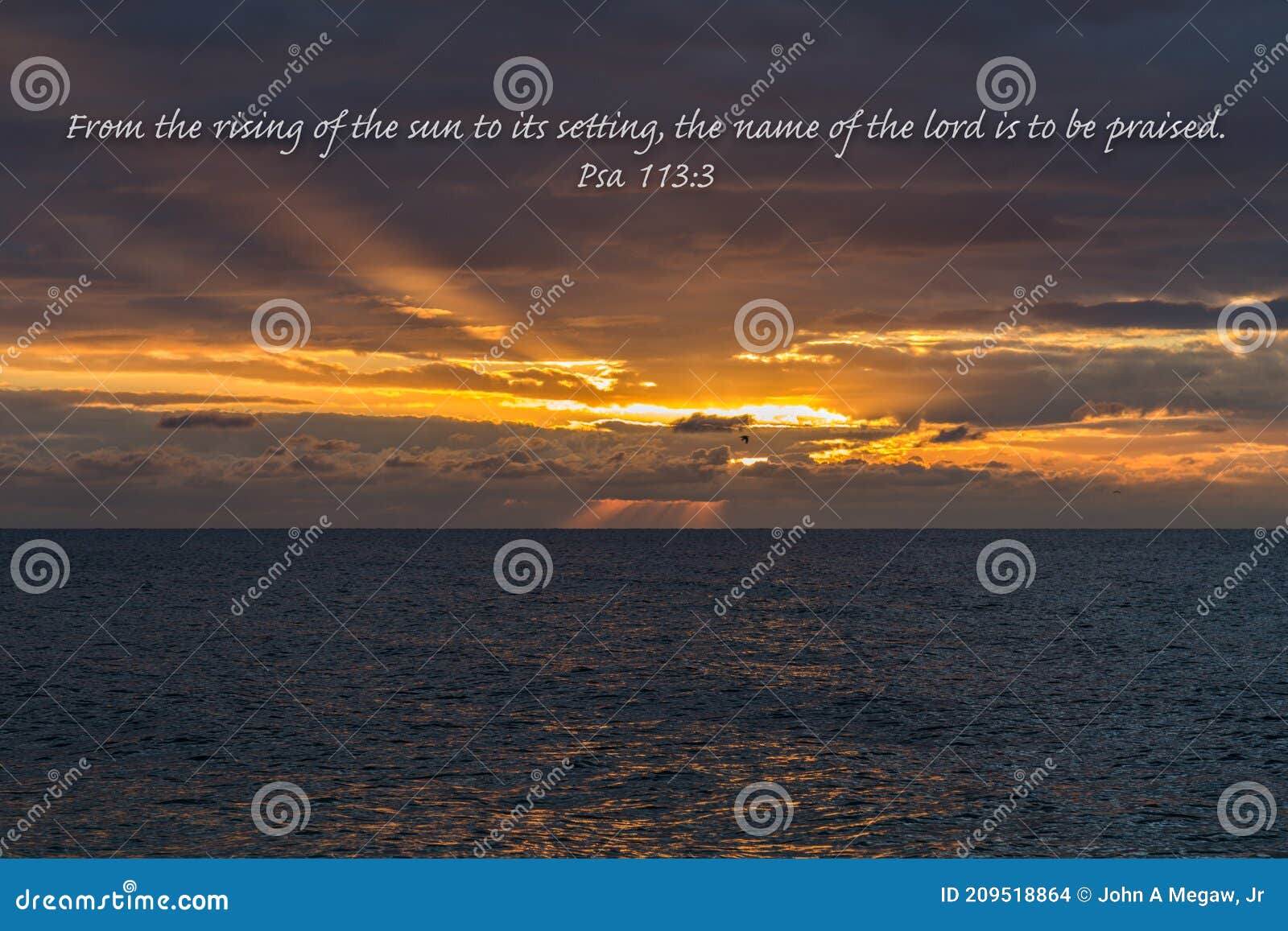 Scripture Verse: from the Rising of the Sun To Its Setting, the Name of ...