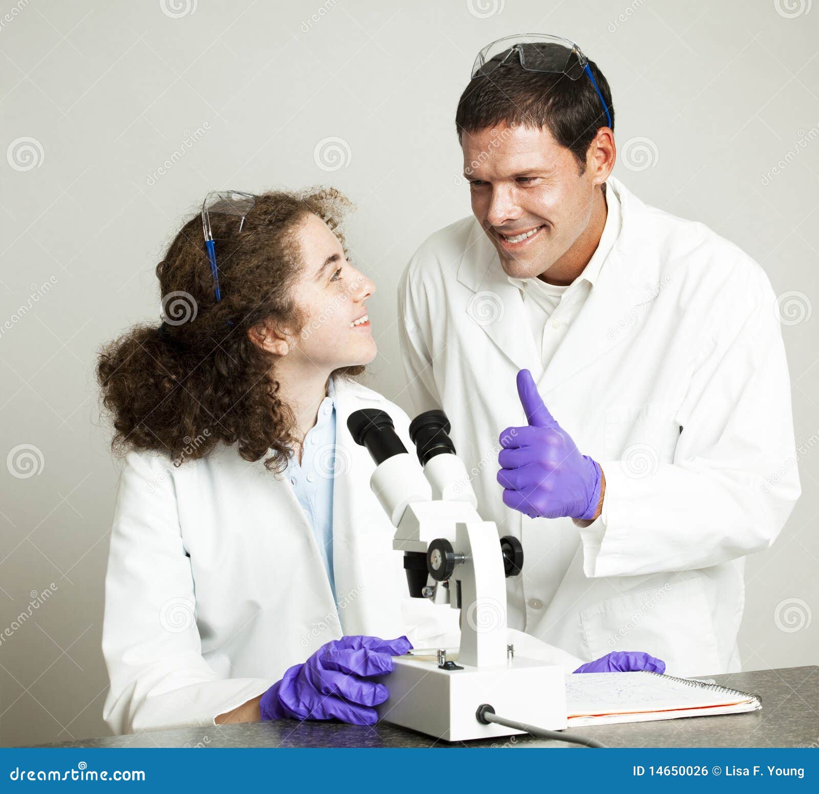Praise from Science Professor Stock Photo - Image of healthcare ...