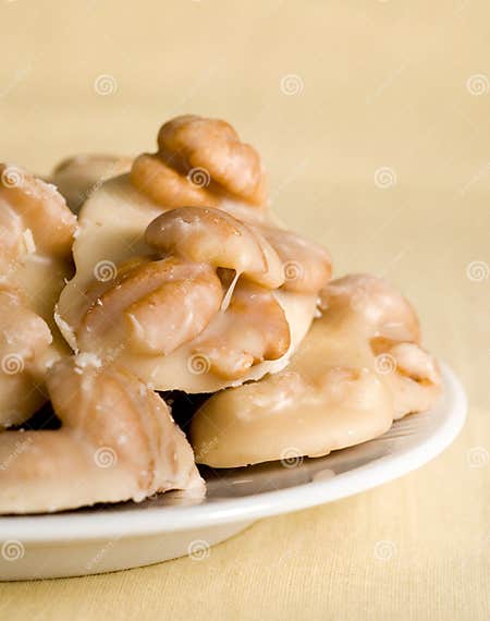 Pralines stock image. Image of orleans, pecan, yellow - 2179815