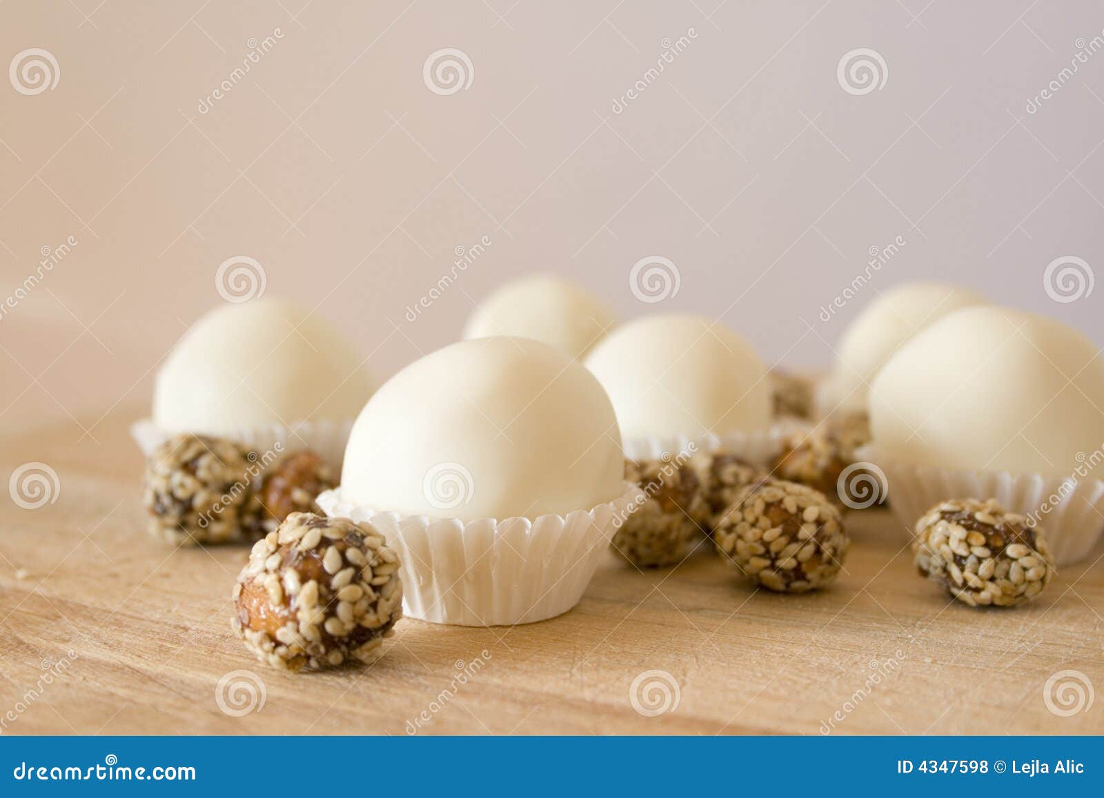 Pralines stock photo. Image of thickener, chocolate, dessert - 4347598