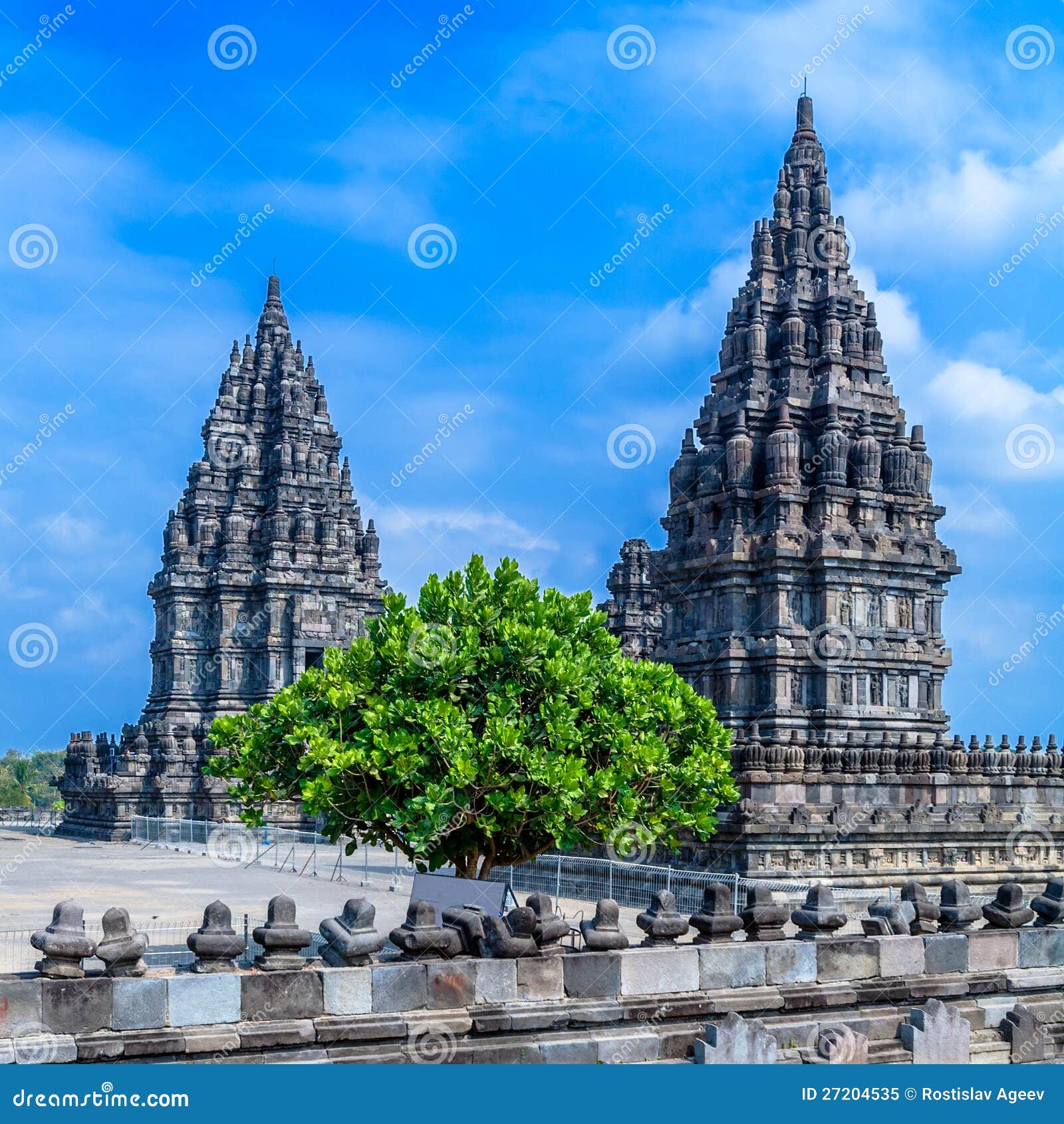 Prambanan Hindu Temple, Java Stock Image - Image of java, asia: 27204535