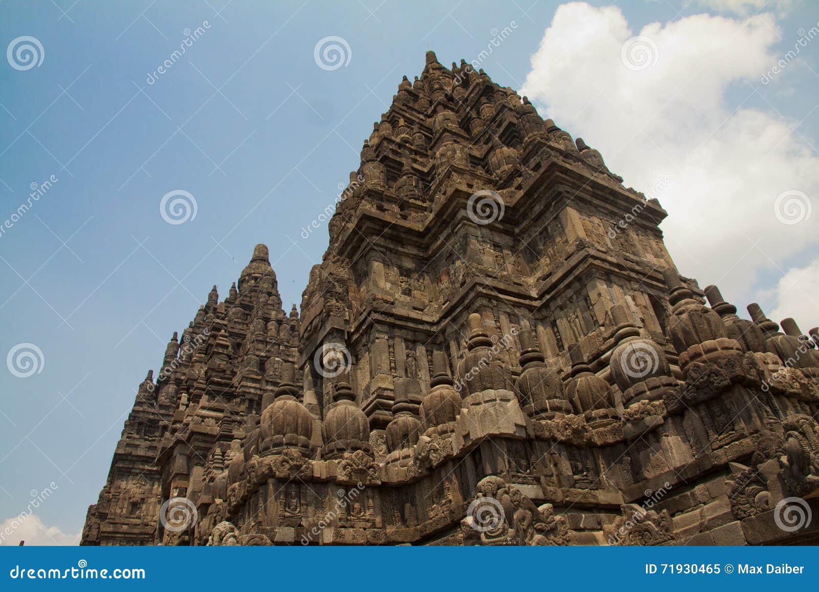 Prambanan Hinduisk Tempel, Indonesien Fotografering för Bildbyråer ...