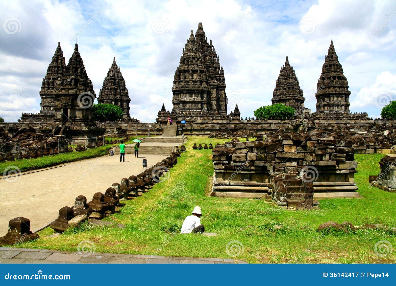 One Of The Prambanan Temples Editorial Photo | CartoonDealer.com #321390087