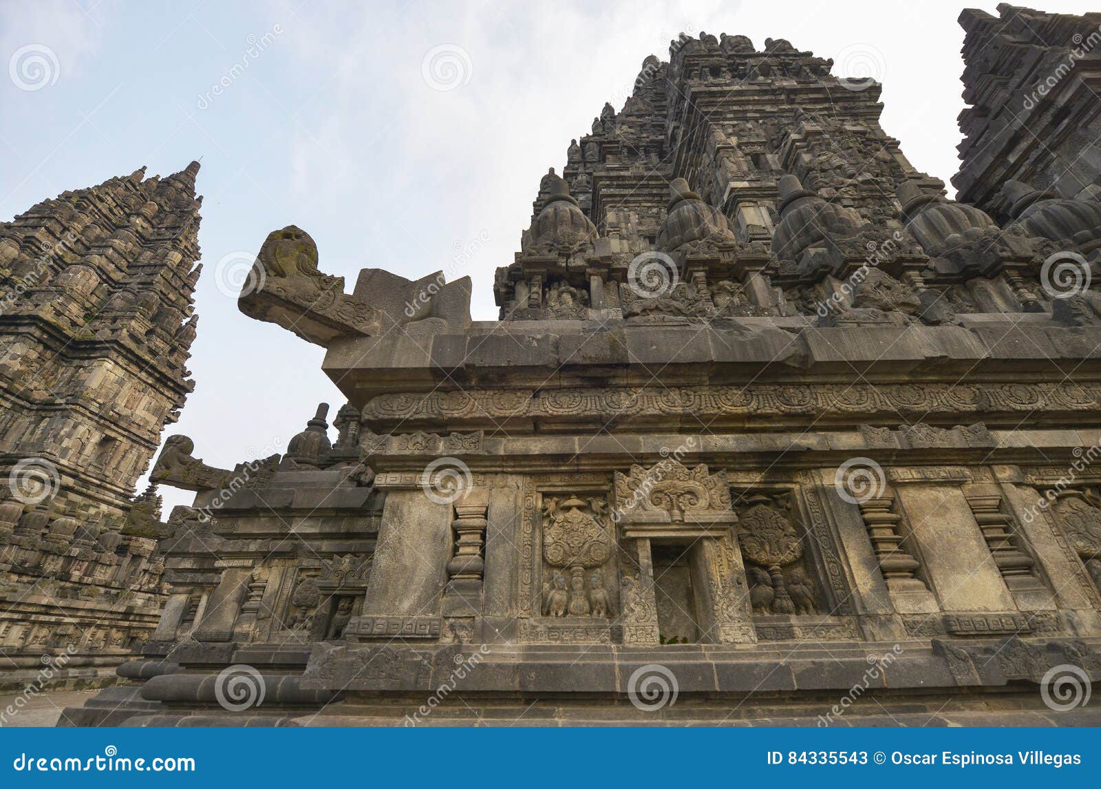 Prambanan, Java, Indonesia stock image. Image of monument - 84335543