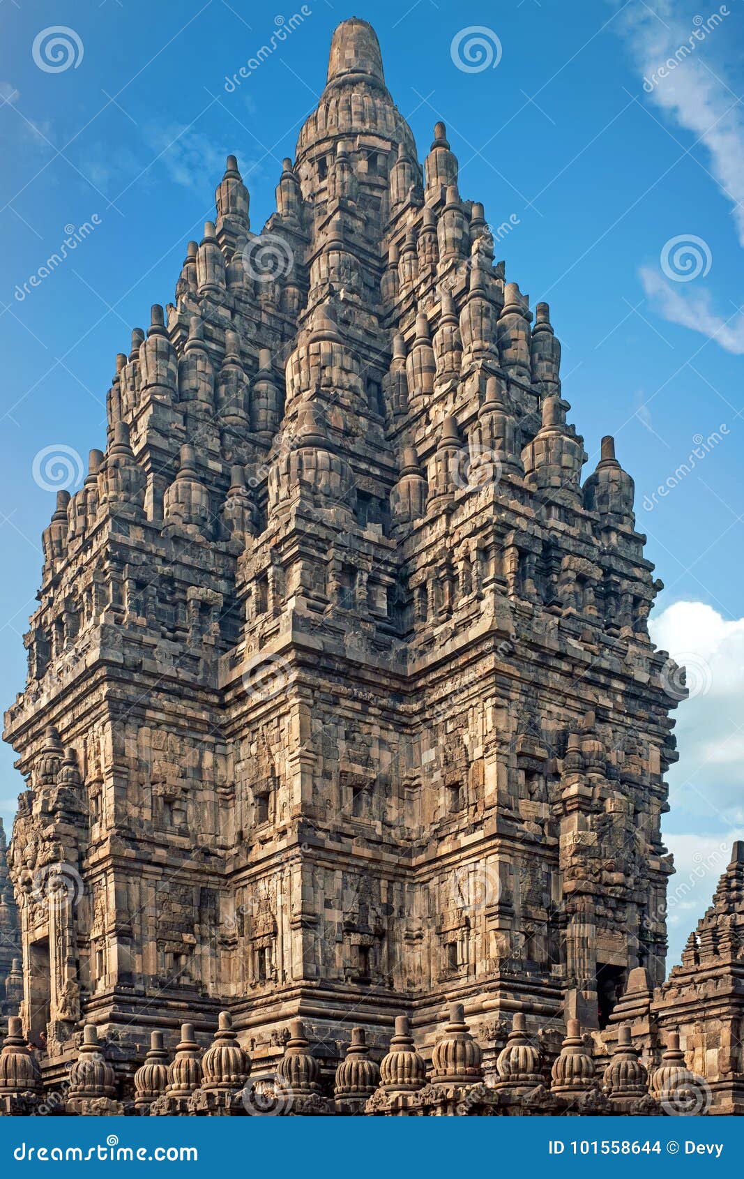 Prambanan Oder Candi Rara Jonggrang Ist Ein Hindischer Tempel in Java ...