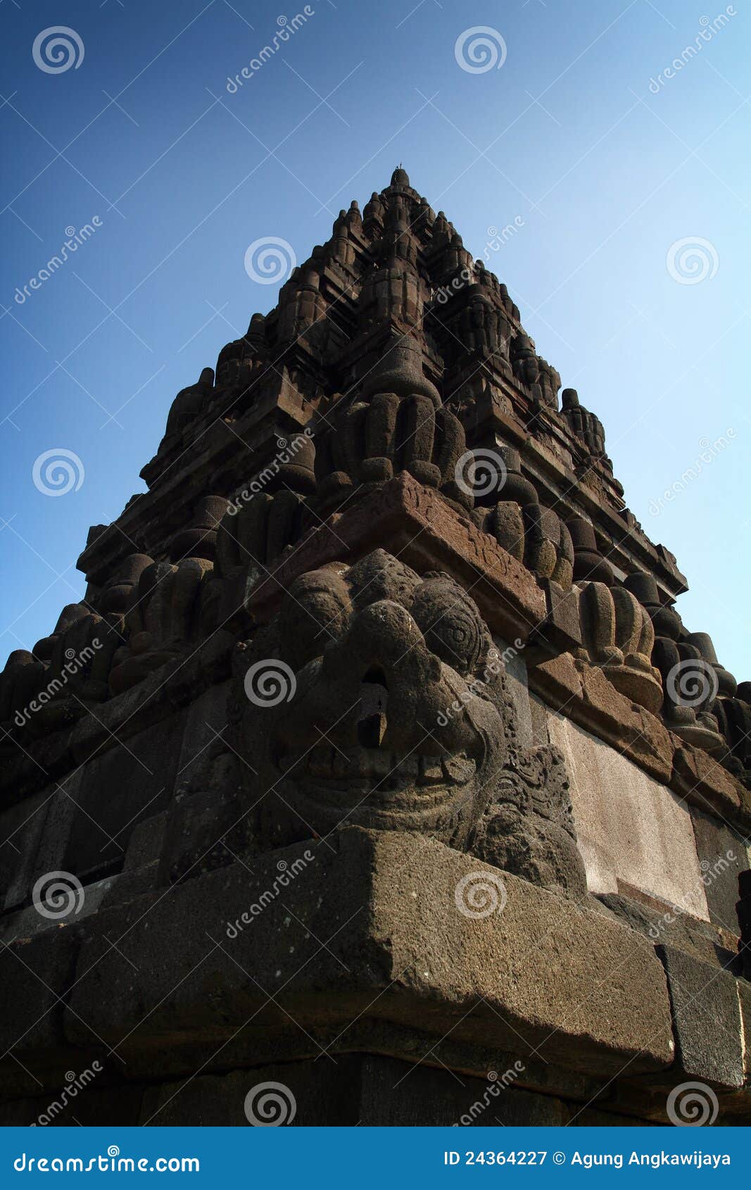 Prambanan tempel fotografering för bildbyråer. Bild av högväxt - 24364227