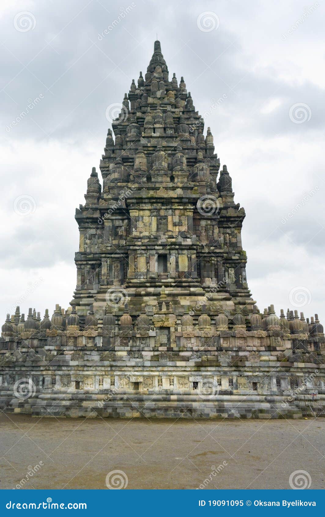 Prambanan temple. stock image. Image of religion, hinduism - 19091095