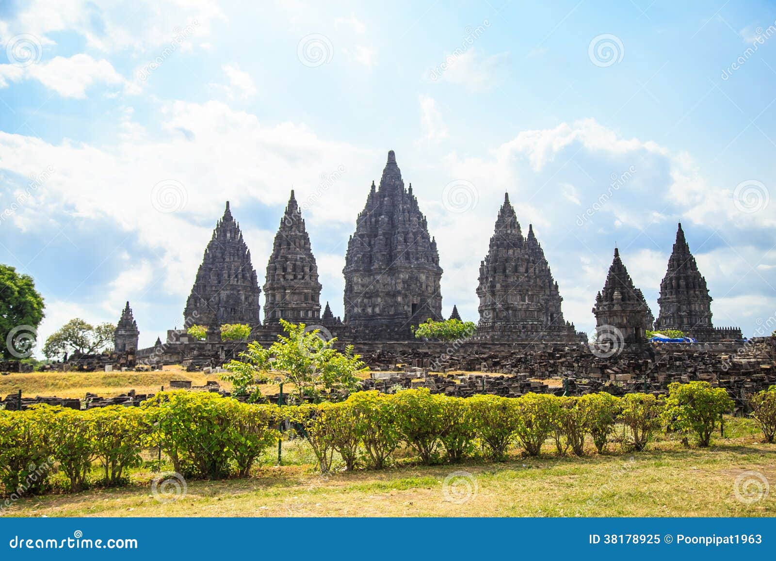Prambanan Temple stock image. Image of rara, civilization - 38178925