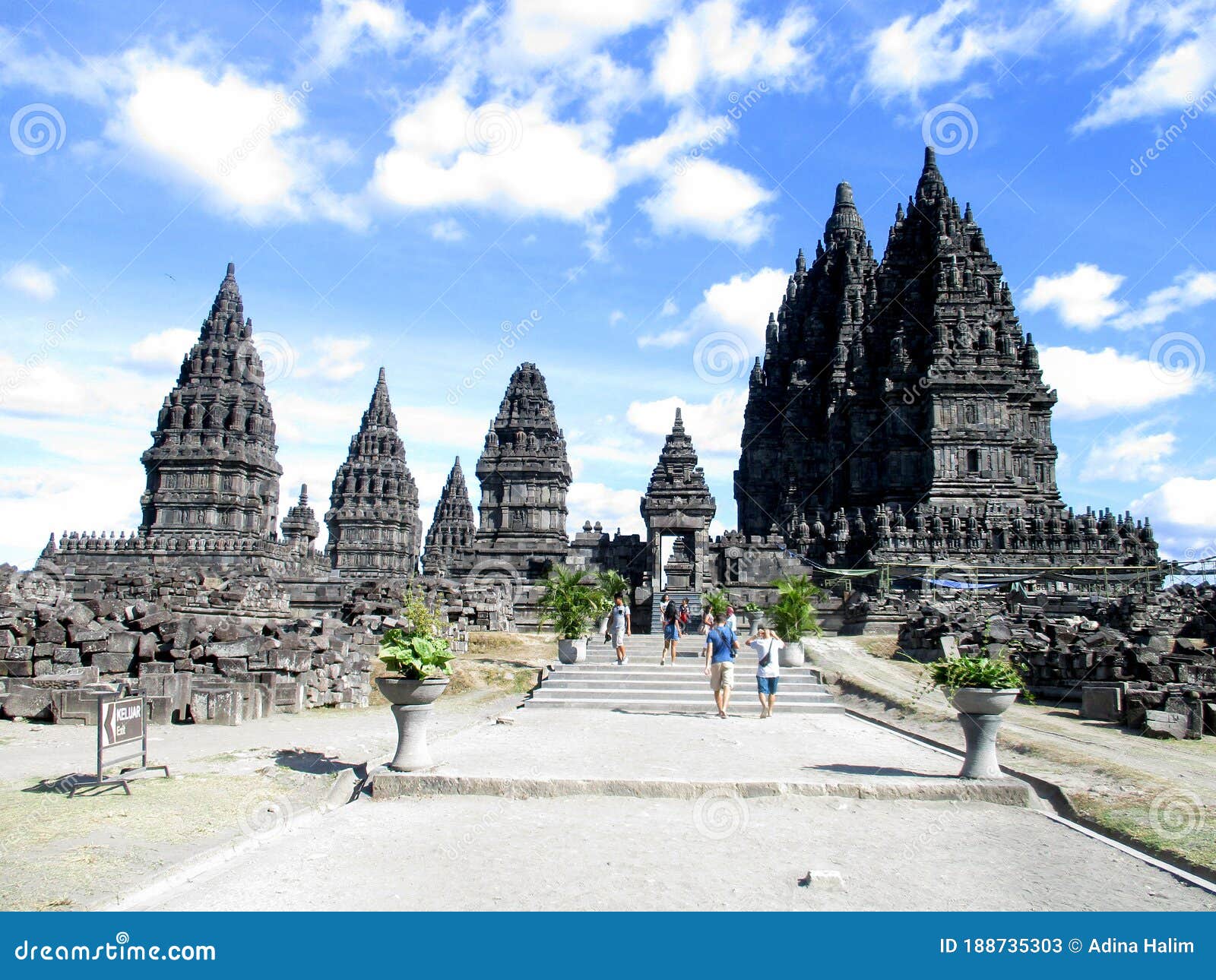 Prambanan Temple or Rara Jonggrang, One of the Largest Hindu Temple at ...