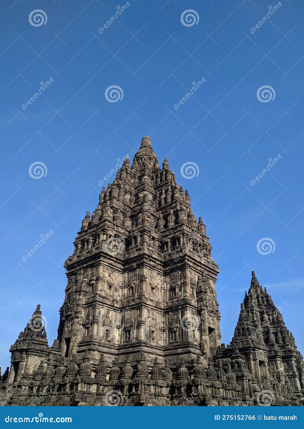 Prambanan Temple Which is Located in Central Java, Jogja, a Prehistoric ...