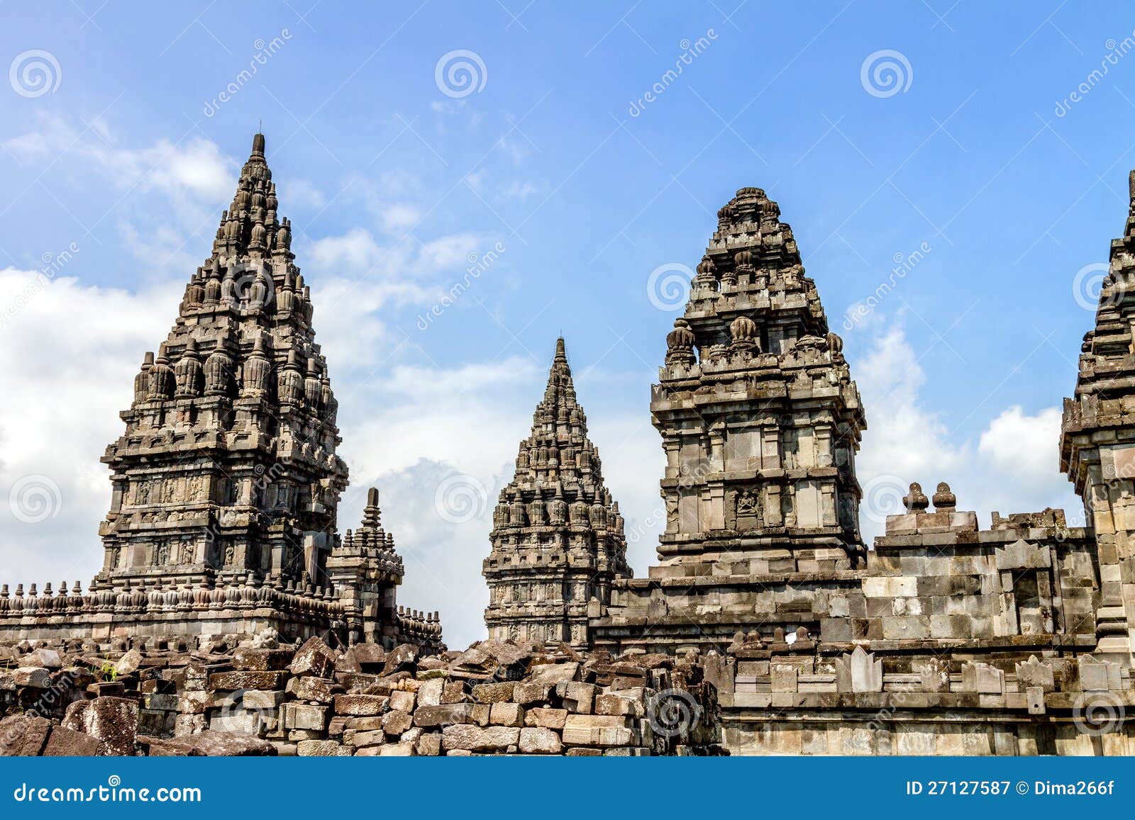 Prambanan Temple, Yogyakarta, Java, Indonesia Stock Image - Image of ...