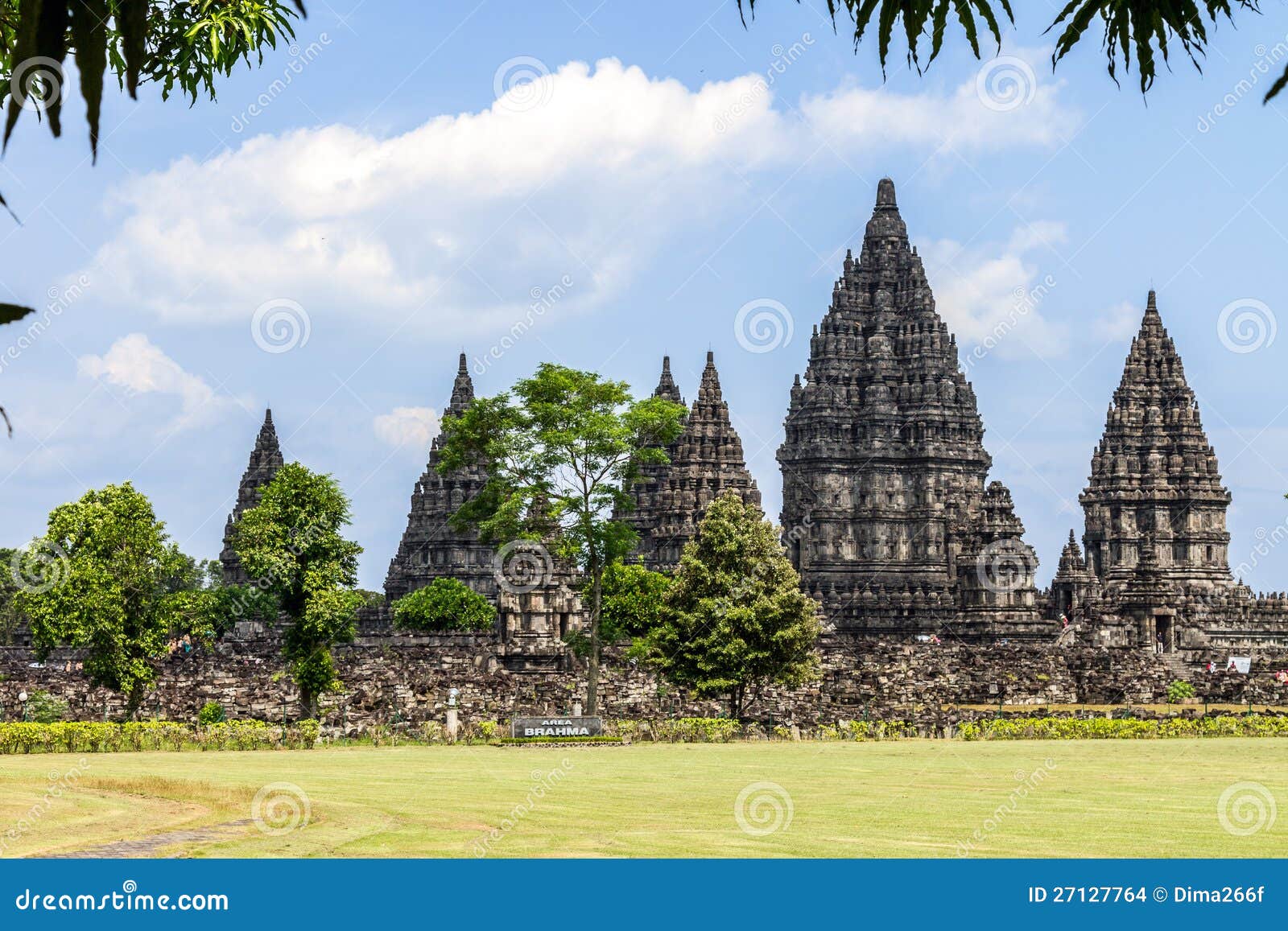 Prambanan Temple, Yogyakarta, Java, Indonesia Stock Photo - Image of ...