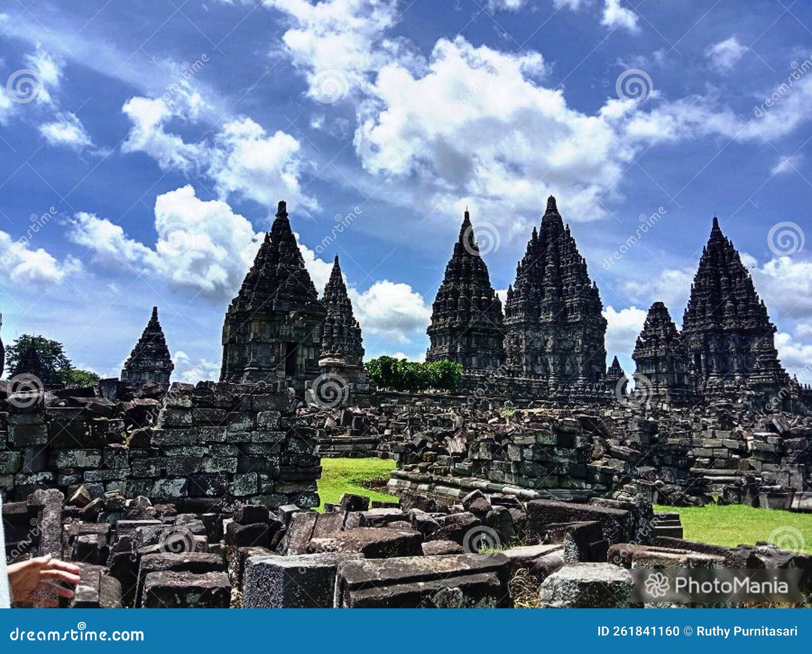 Prambanan Temples stock photo. Image of king, construction - 261841160