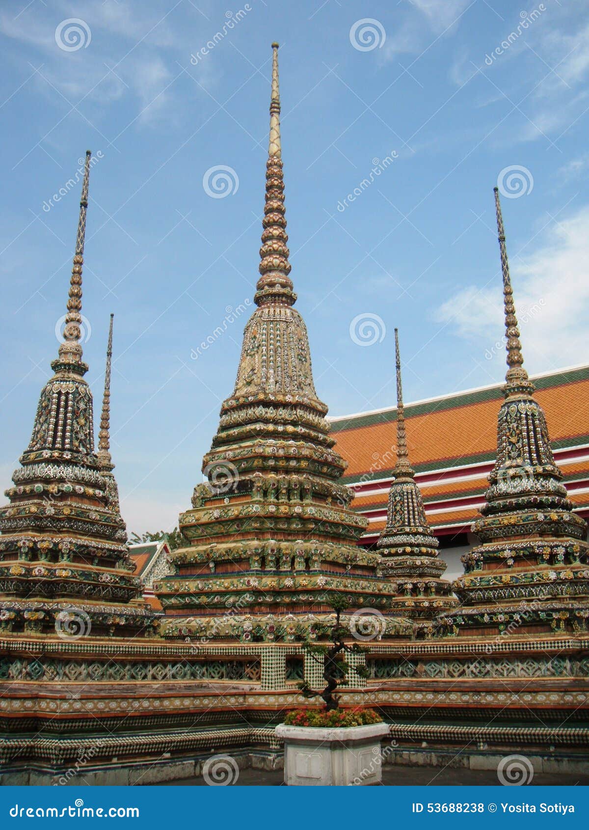 Prang stock photo. Image of temple, stupa, tower, spire - 53688238