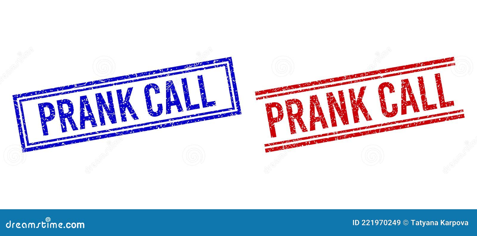 Prank Call Sign Or Stamp Vector Illustration | CartoonDealer.com #159879158