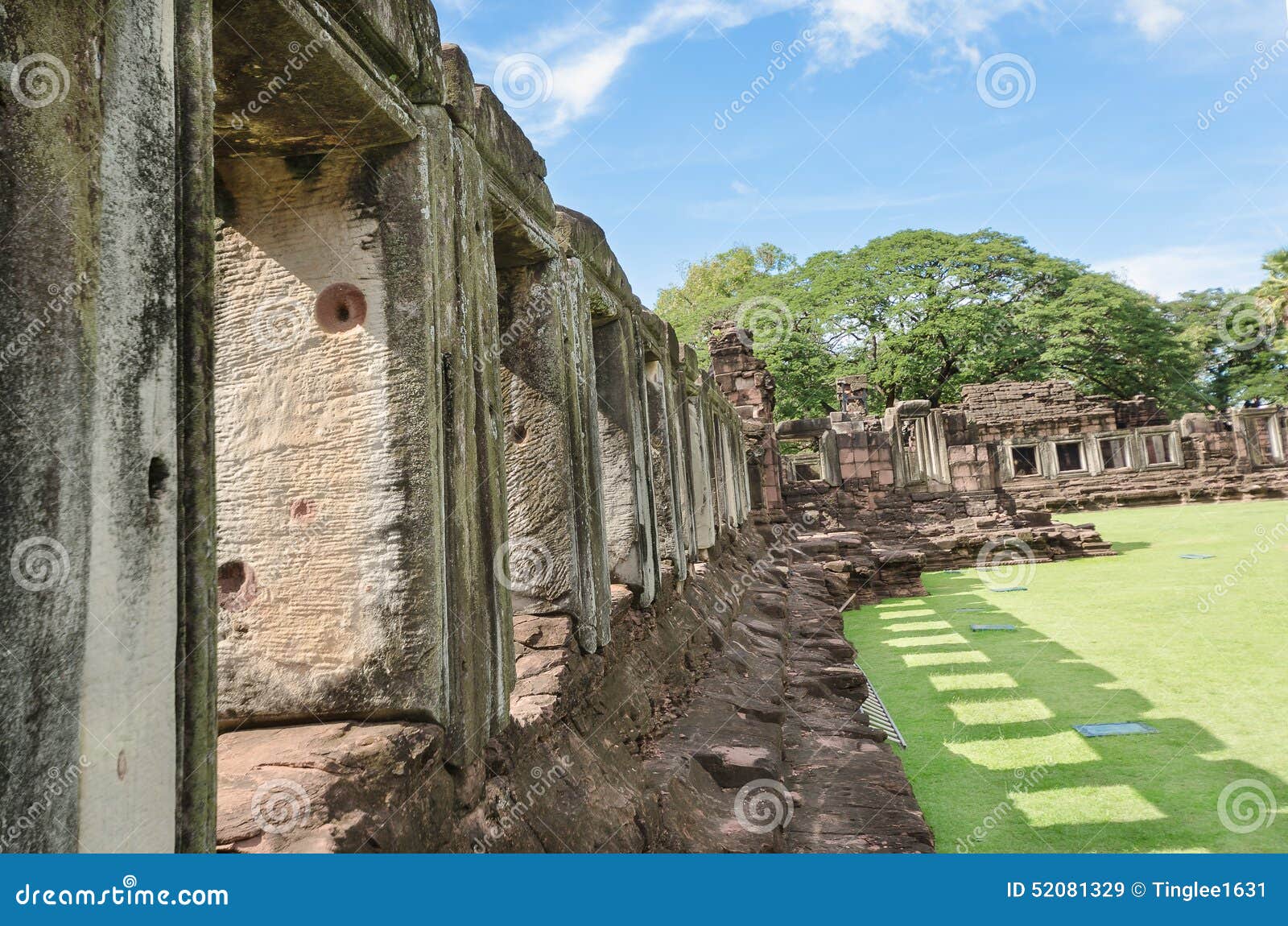 Prasat Hin Phimai (parc Historique De Phimai) Image stock - Image du ...