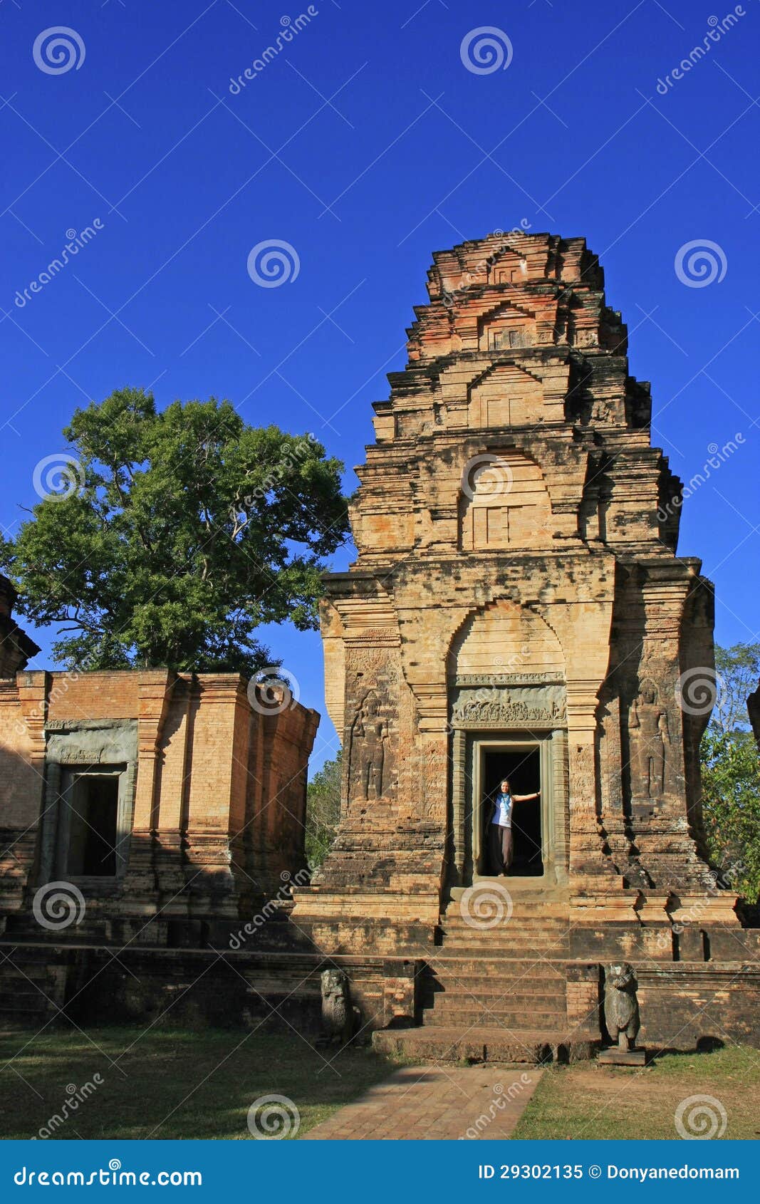 Prasat Kravan temple stock image. Image of reap, architecture - 29302135
