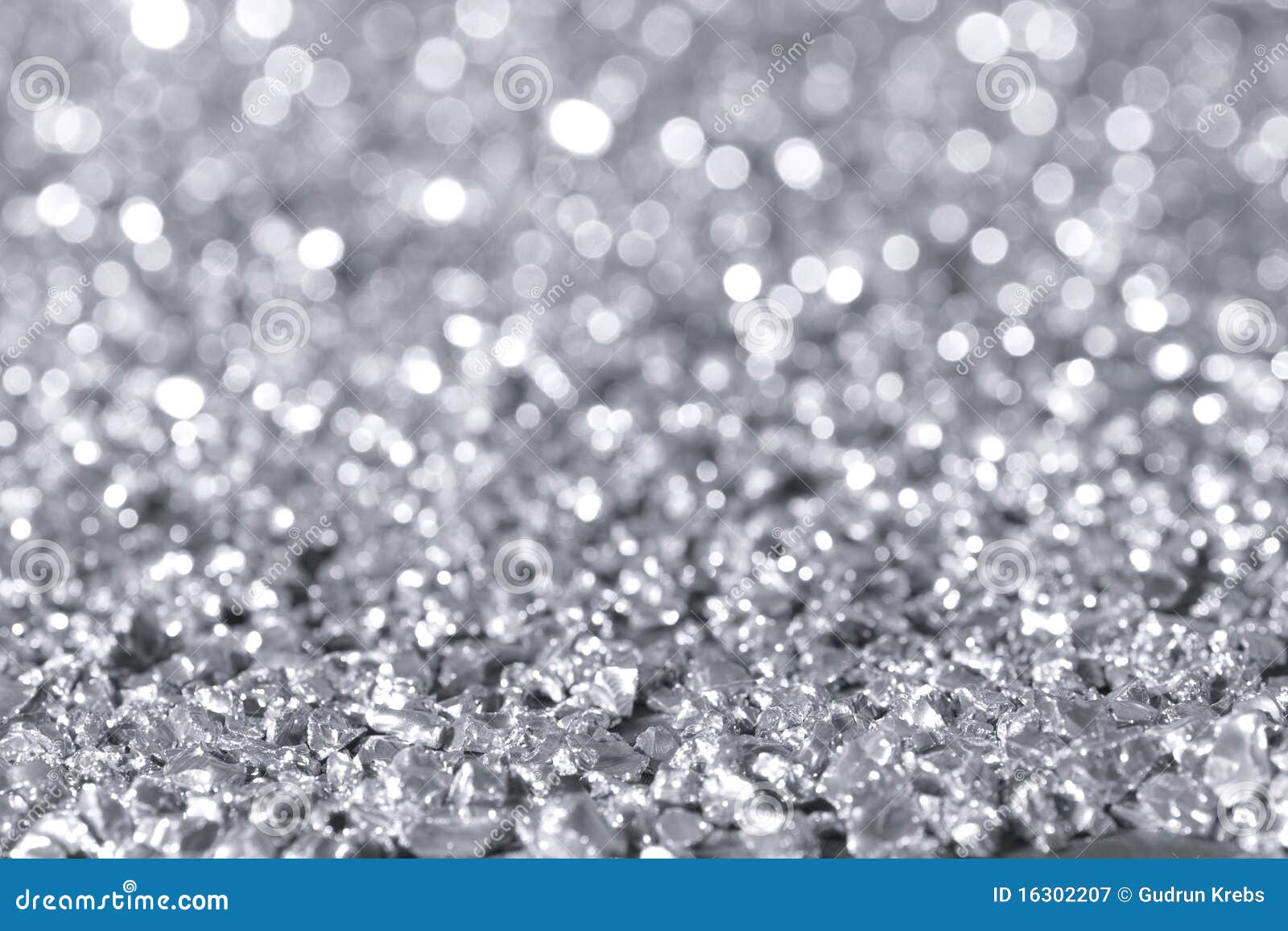 Prata do reflexo imagem de stock. Imagem de natal, prata - 16302207