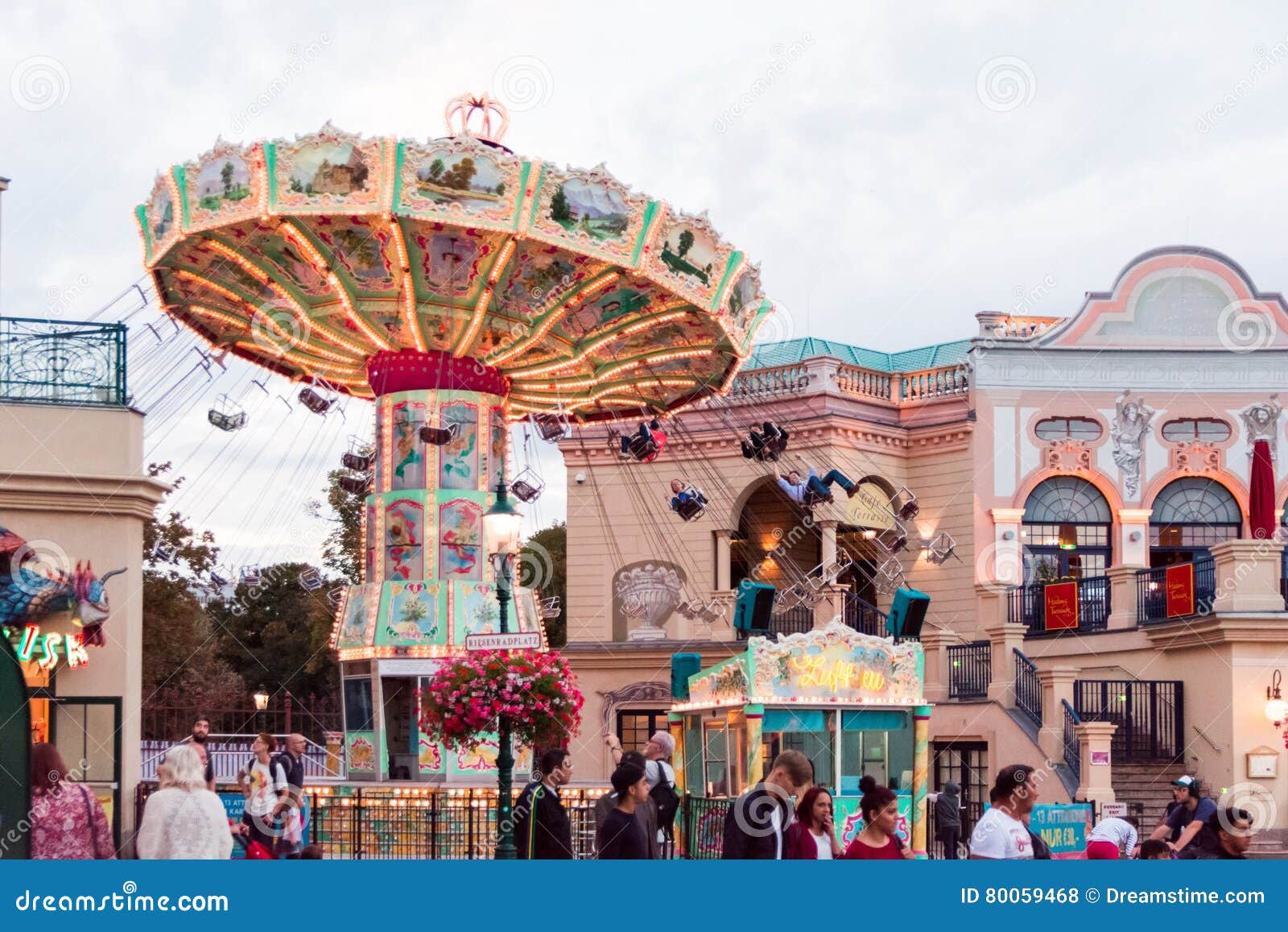 Prater park editorial stock photo. Image of park, vienna - 80059468