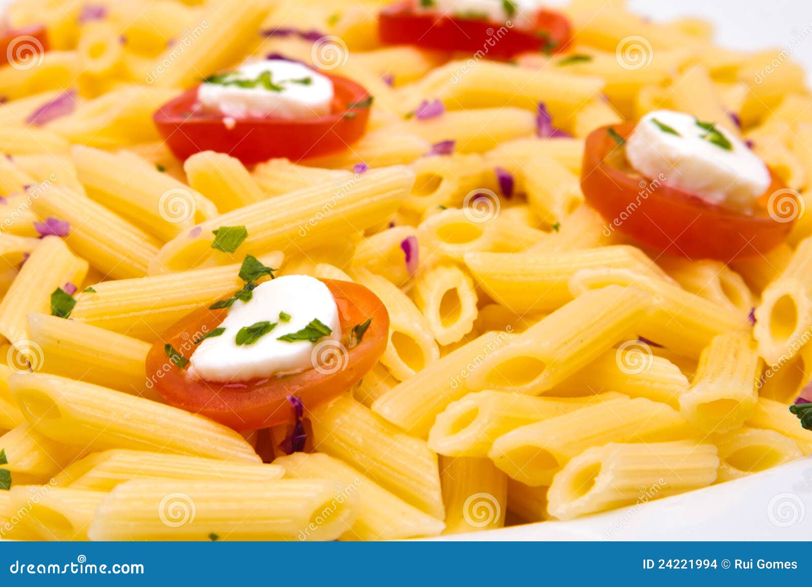 Prato da massa do tomate foto de stock. Imagem de molho - 24221994