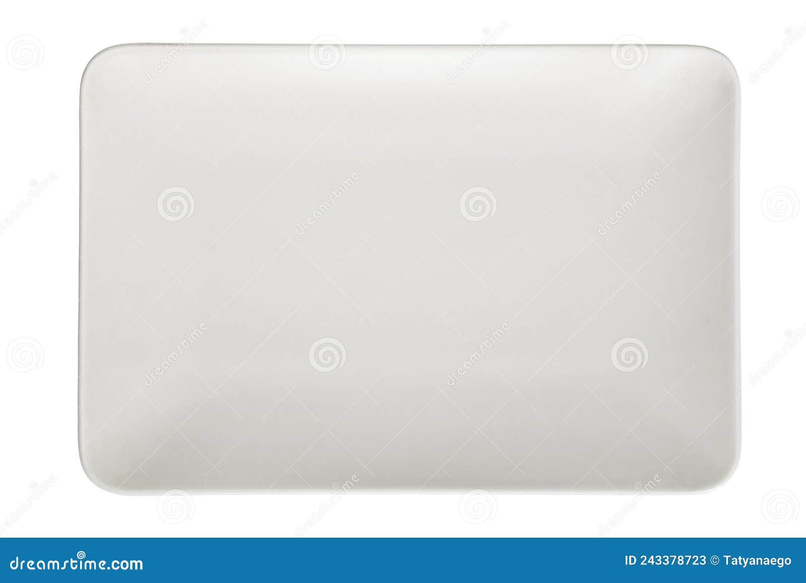 Prato limpo isolado imagem de stock. Imagem de vazio - 243378723