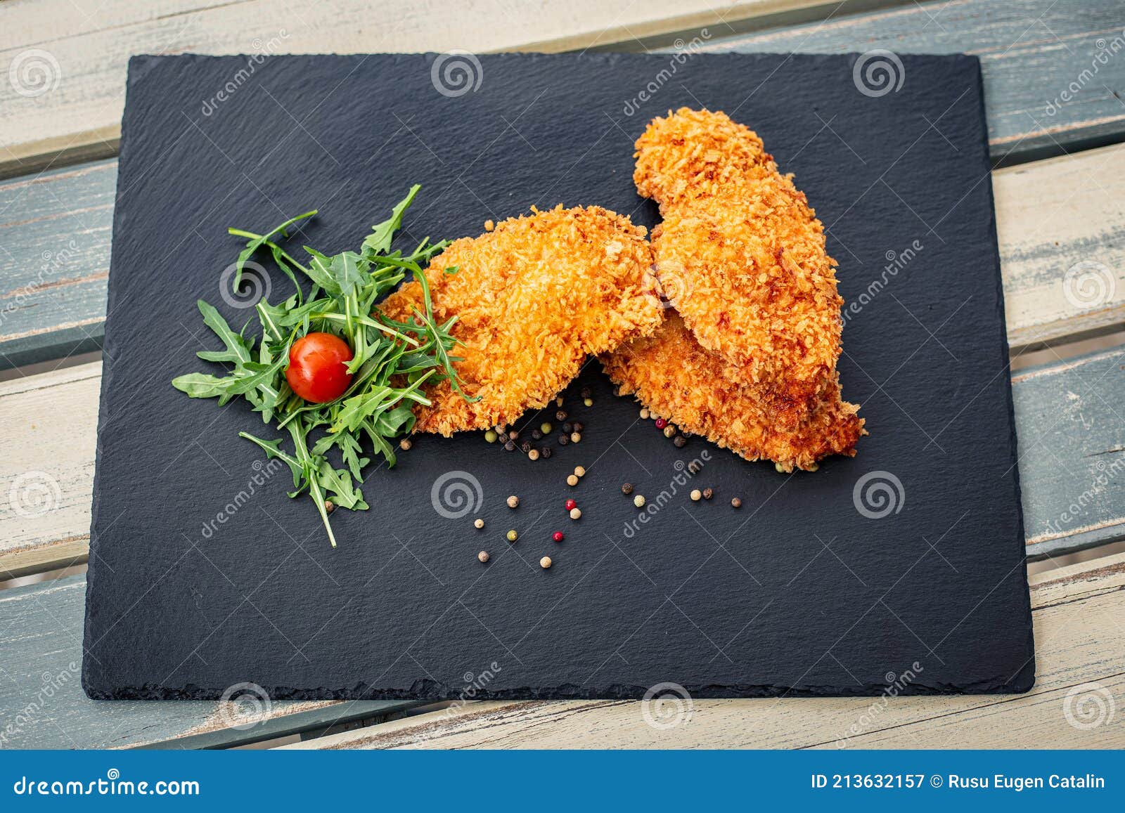 Prato Preto De Frango, Fast Food Imagem de Stock - Imagem de alimento ...