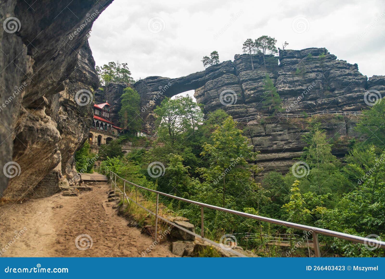 Pravcicka Brana in Czech Switzerland Editorial Stock Photo - Image of ...