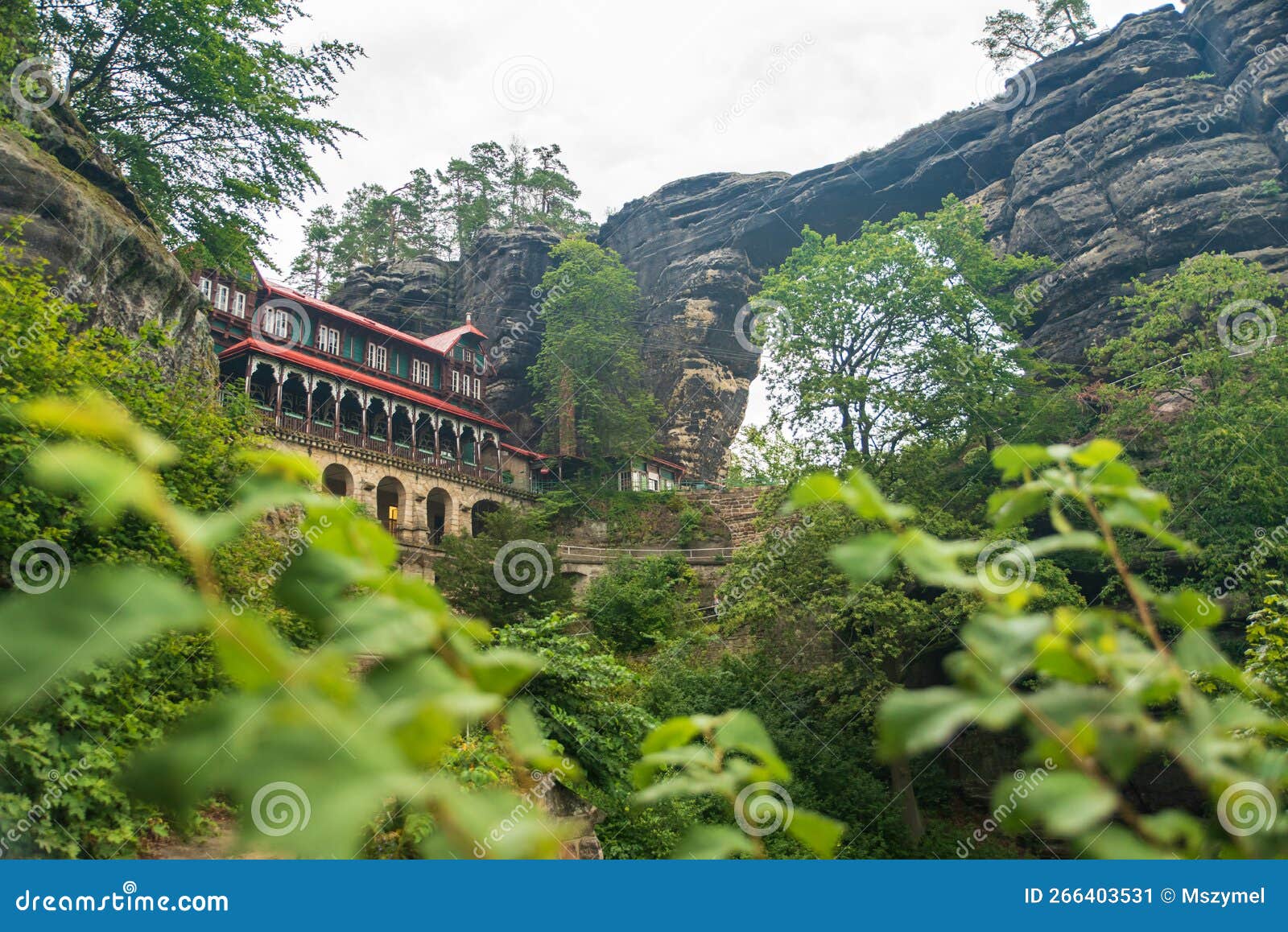 Pravcicka Brana in Czech Switzerland Editorial Photo - Image of ...