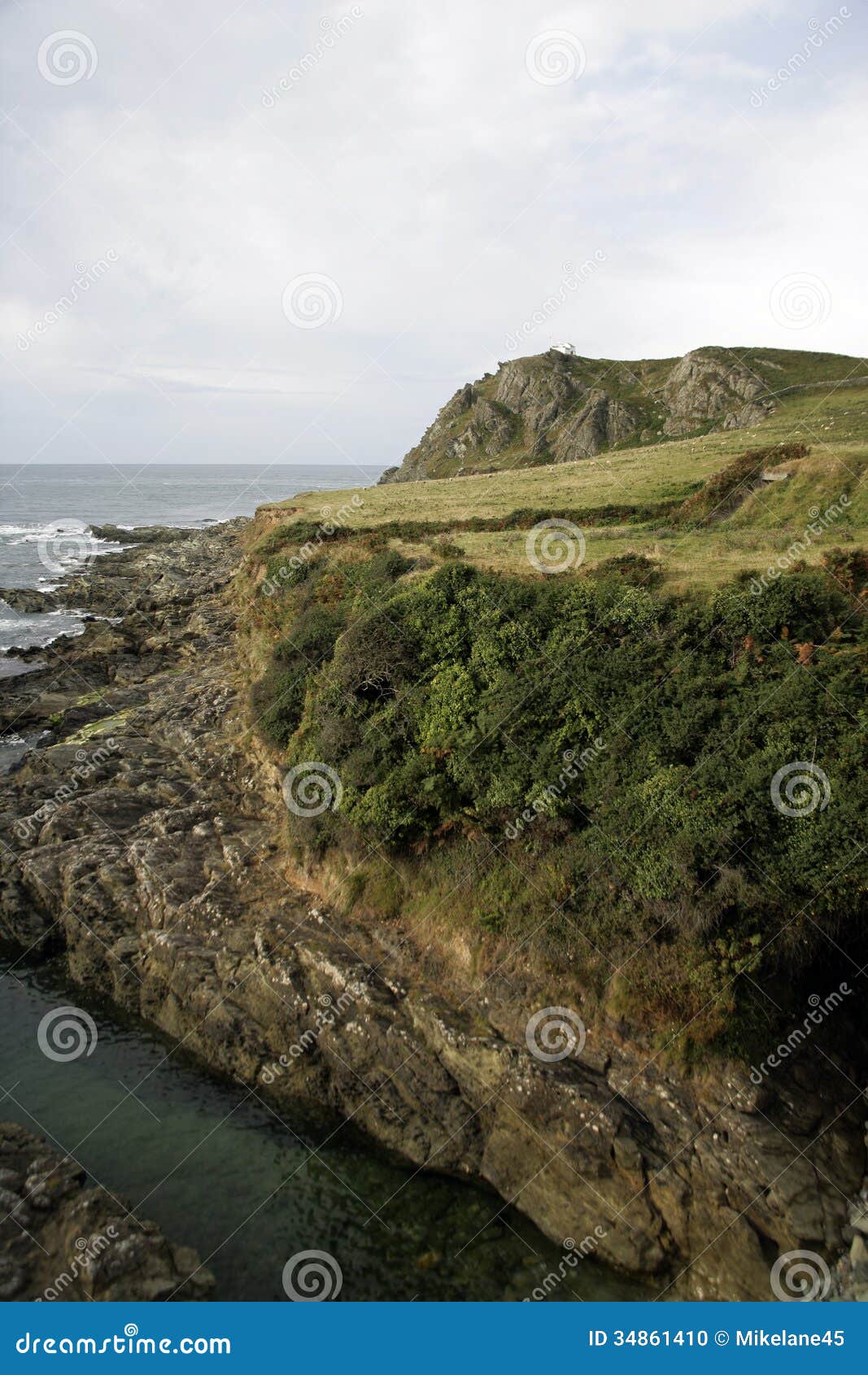 Prawle Point stock photo. Image of point, headland, coastal - 34861410
