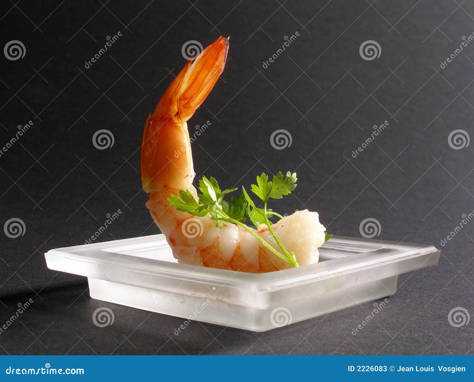 Prawn apetizer stock image. Image of shrimps, cooking - 2226083