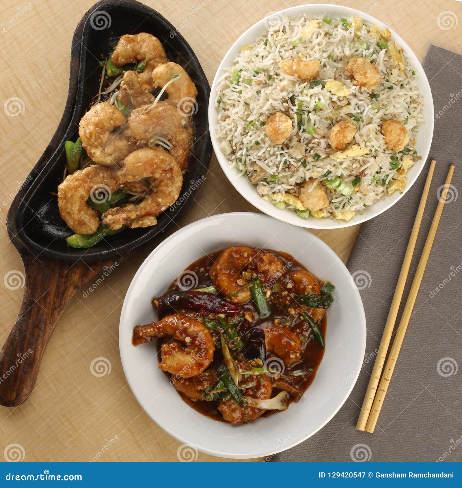 Chinese Combo Meal for 2-3 People Stock Image - Image of chinese, thai ...